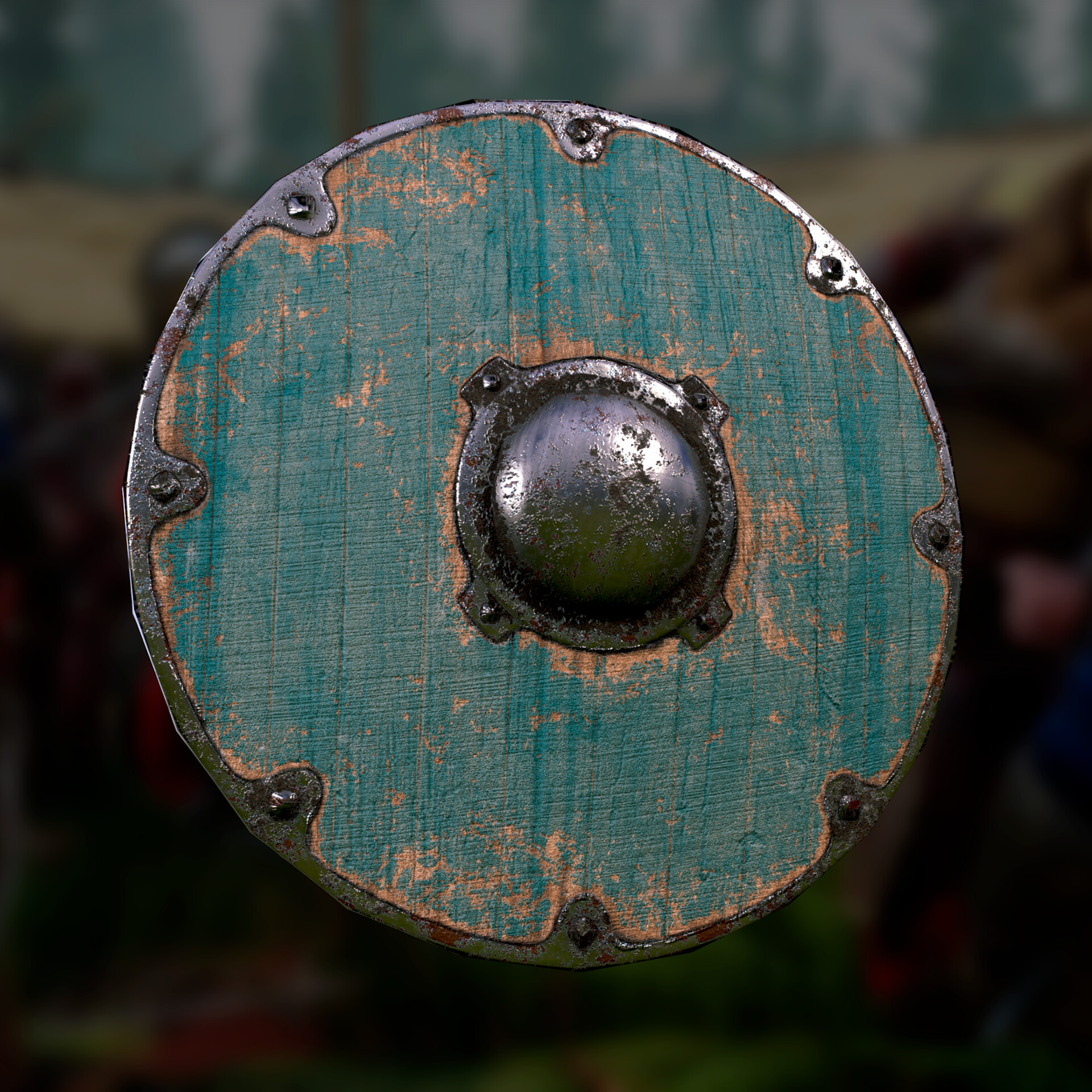 ArtStation - Medieval Shield (Low-poly)