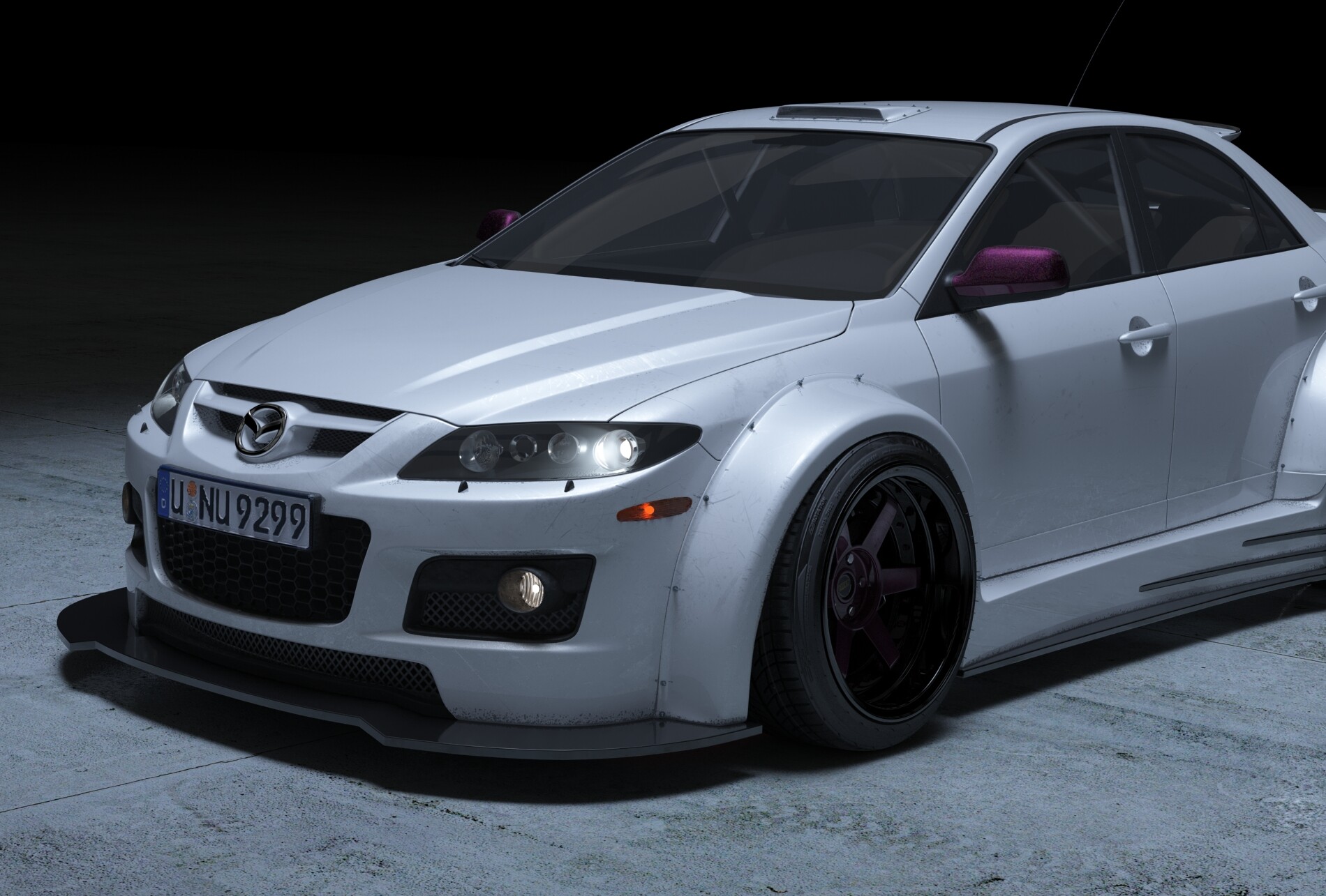 ROBOT CRAFTSMAN Carbon Fiber Widebody Kit For Mazda, 52% OFF