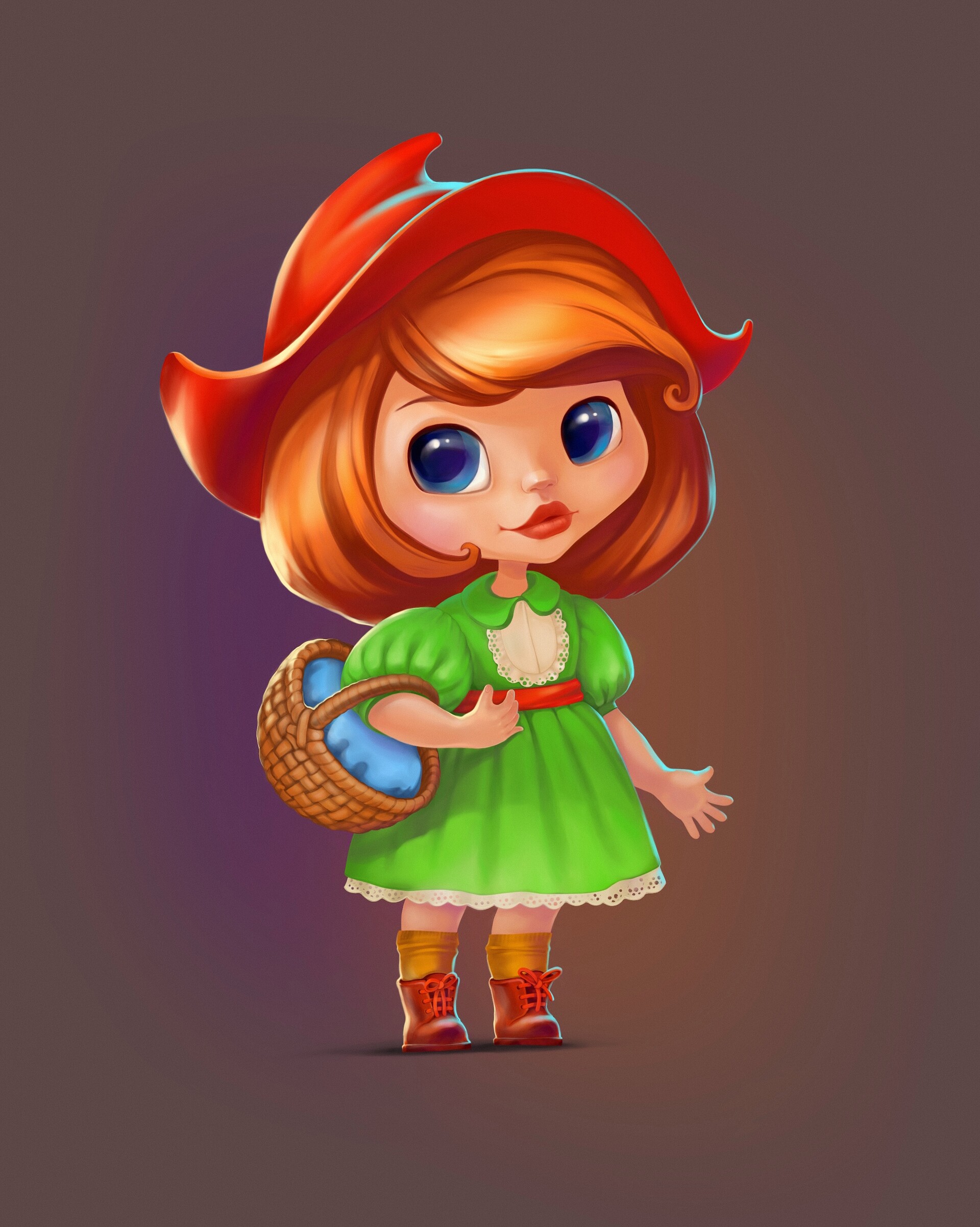 ArtStation - Red Riding Hood