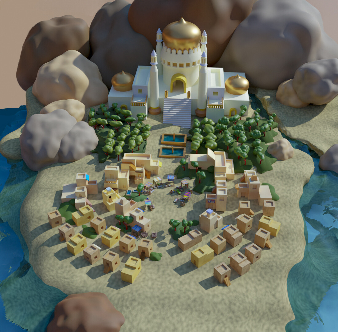 ArtStation - small fragile worlds