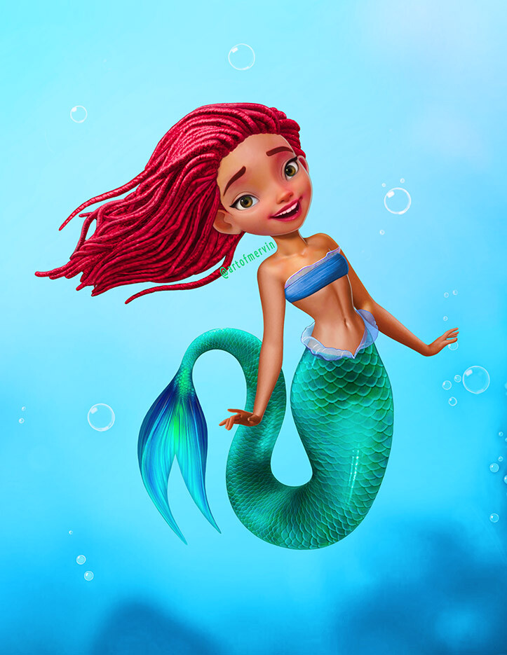 ArtStation - Little Mermaid