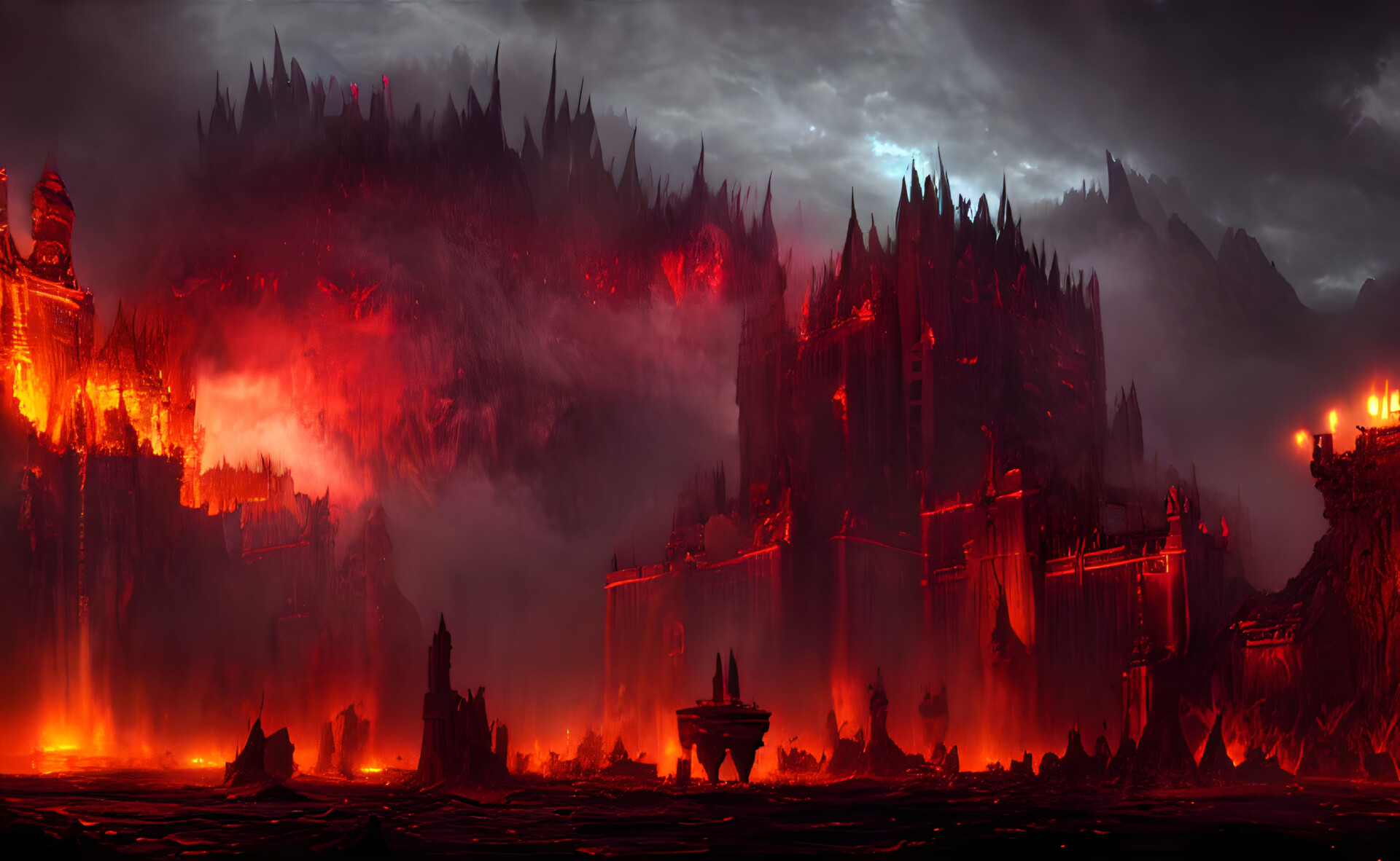 ArtStation - Fortress of the Dark Lord