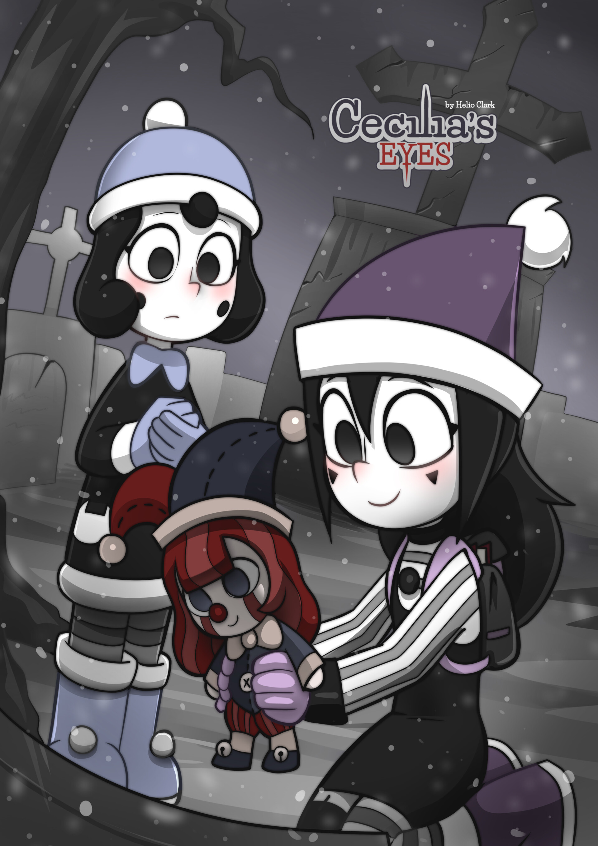 Helio Clark Cecilia s Eyes Comic Cover