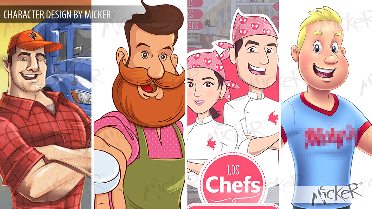 ArtStation - Advertising and Misc / Character Design