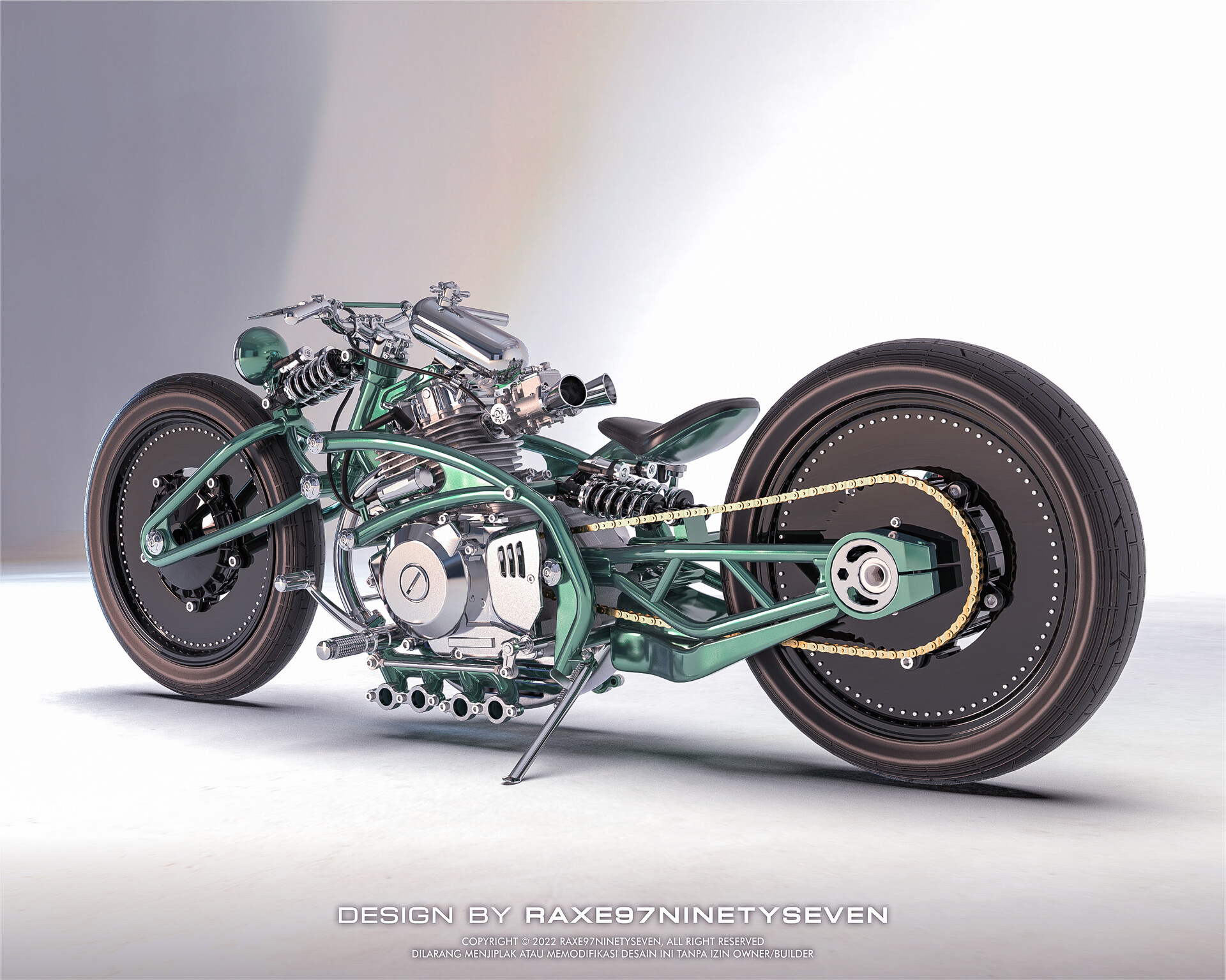 Radite Octavanka - LEVIATHAN - SUZUKI THUNDER GSX 250 - 3D MODEL BY ...