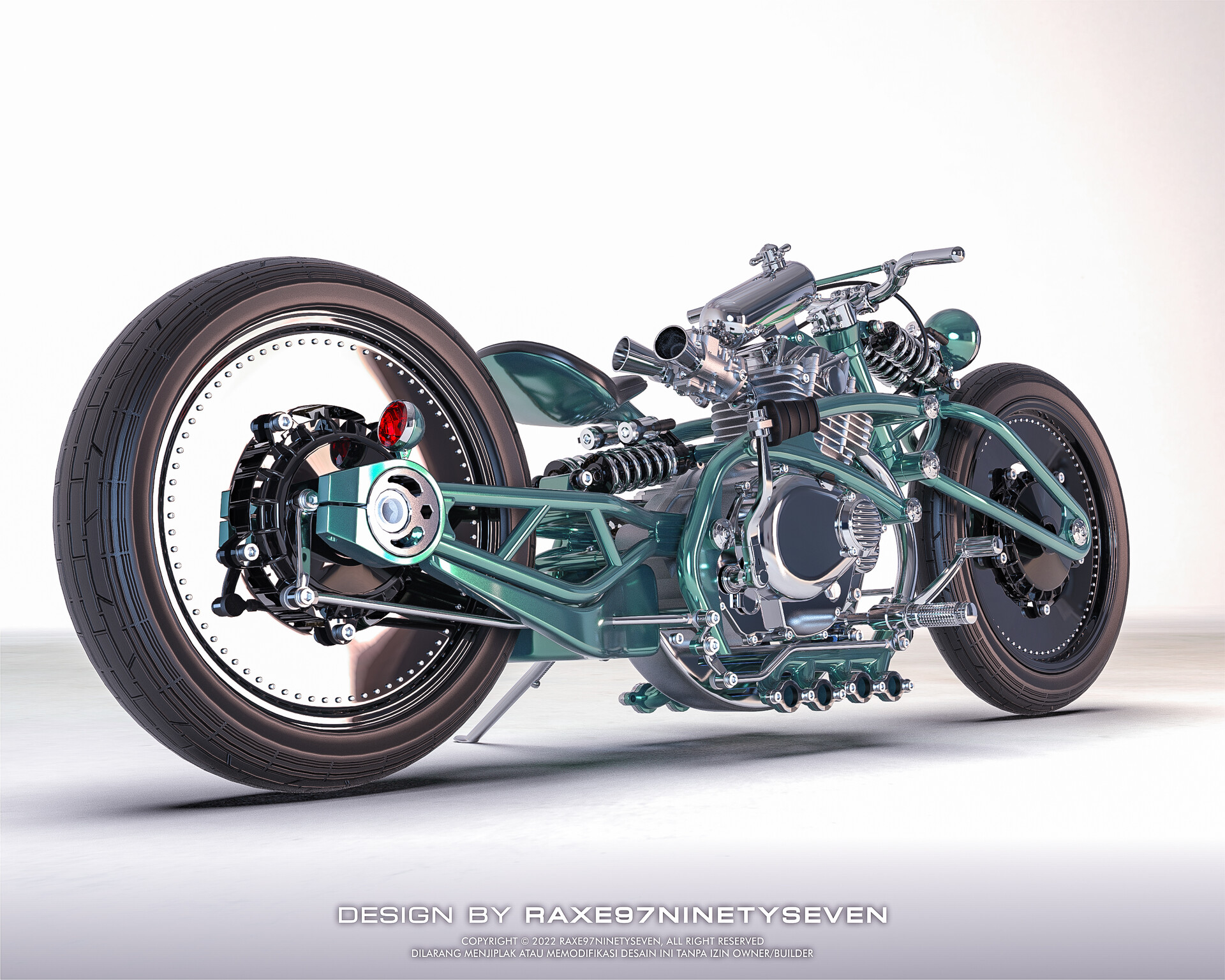 Radite Octavanka - LEVIATHAN - SUZUKI THUNDER GSX 250 - 3D MODEL BY ...