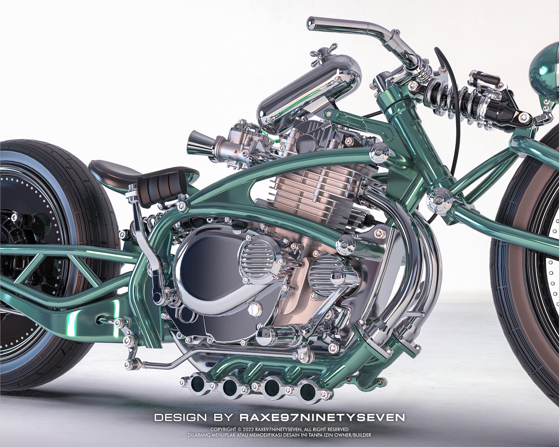 Radite Octavanka - LEVIATHAN - SUZUKI THUNDER GSX 250 - 3D MODEL BY ...