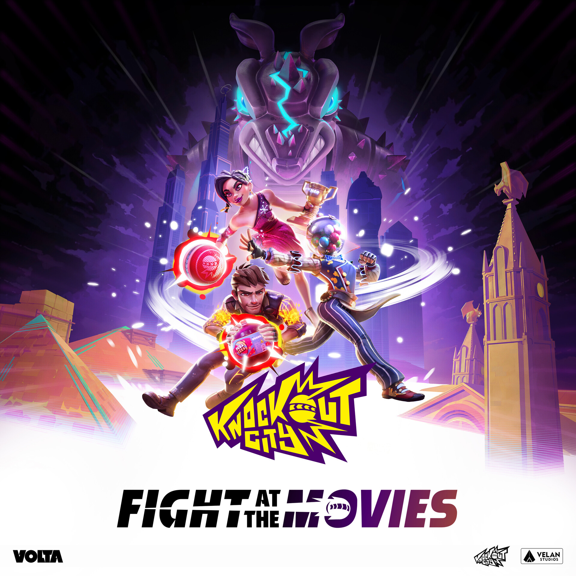 ArtStation - Knockout City S2 Key Art