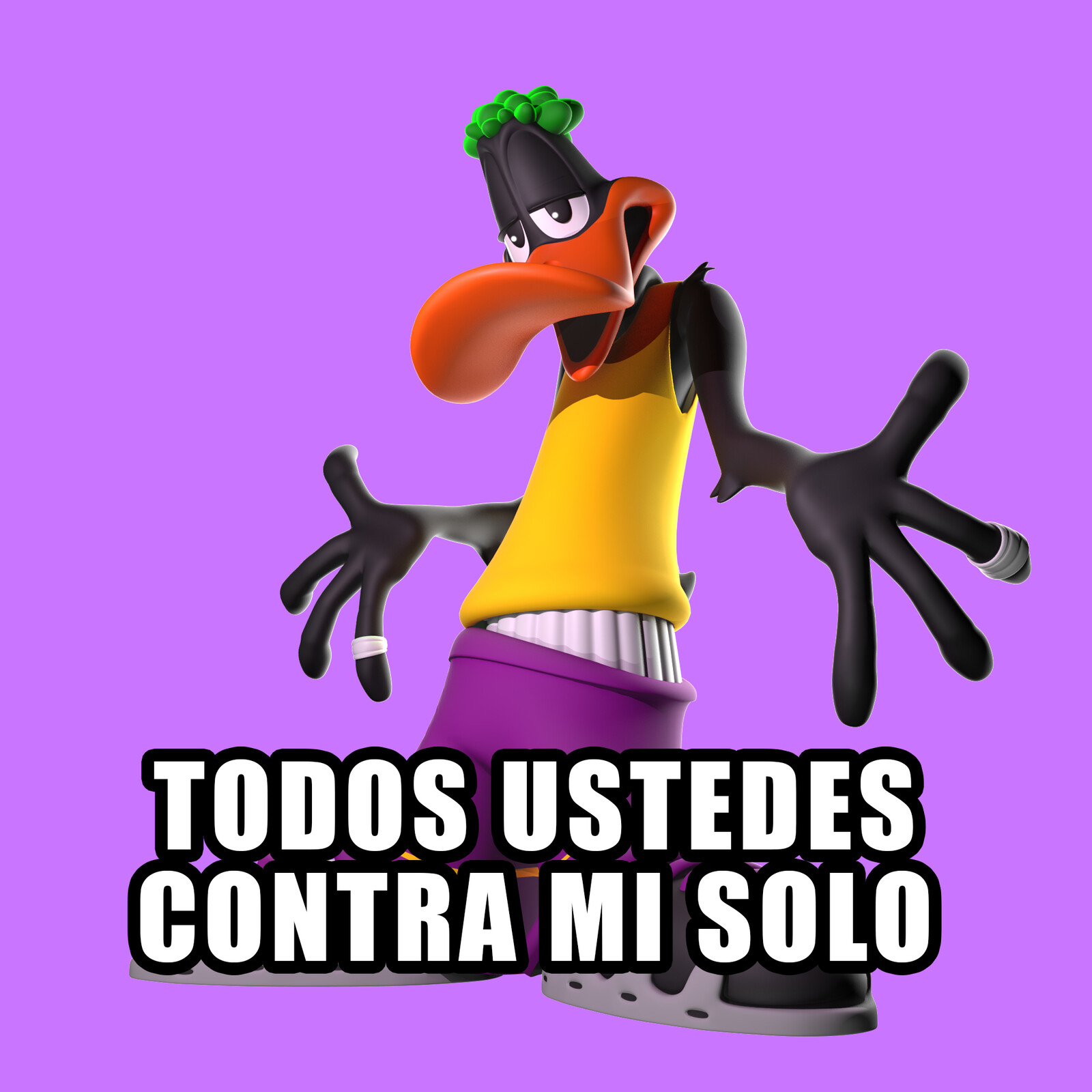 Darmanix - Pato Lucas / Daffy Duck - Cholo