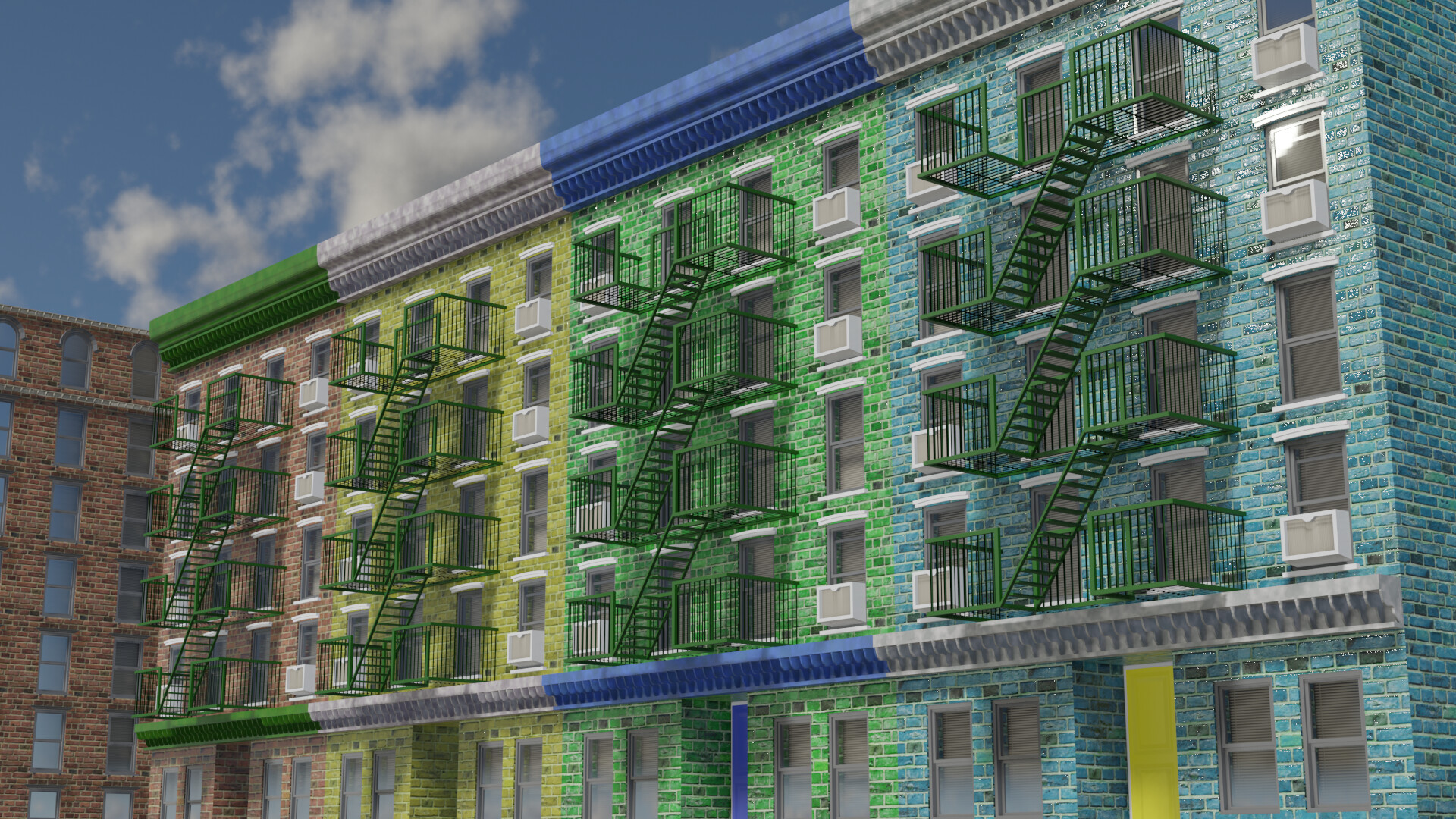 ArtStation - City Block Housing