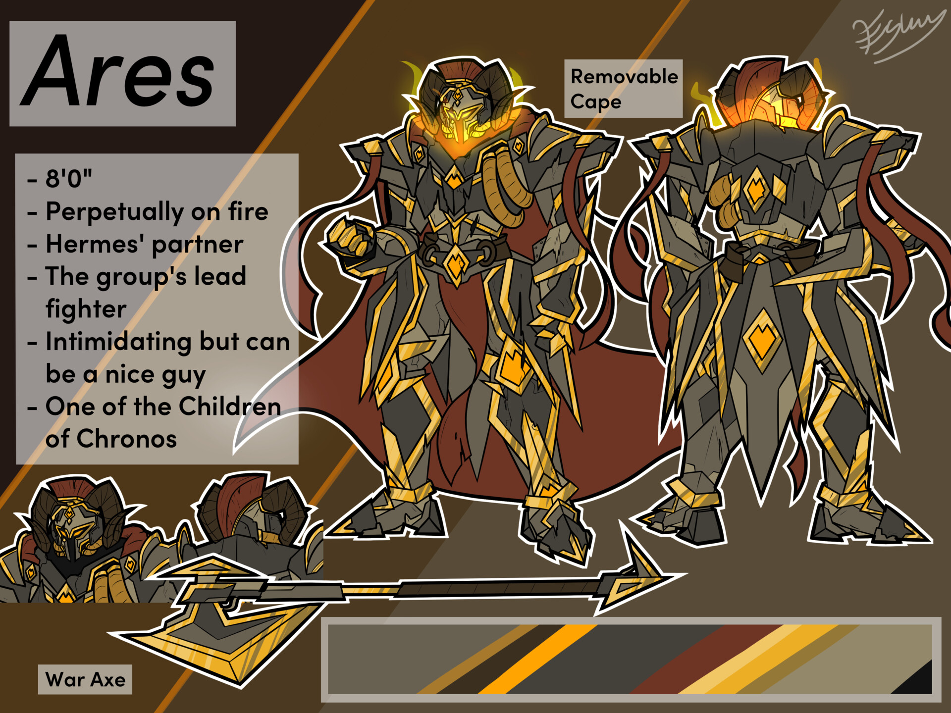 ArtStation - Ares Ref Sheet