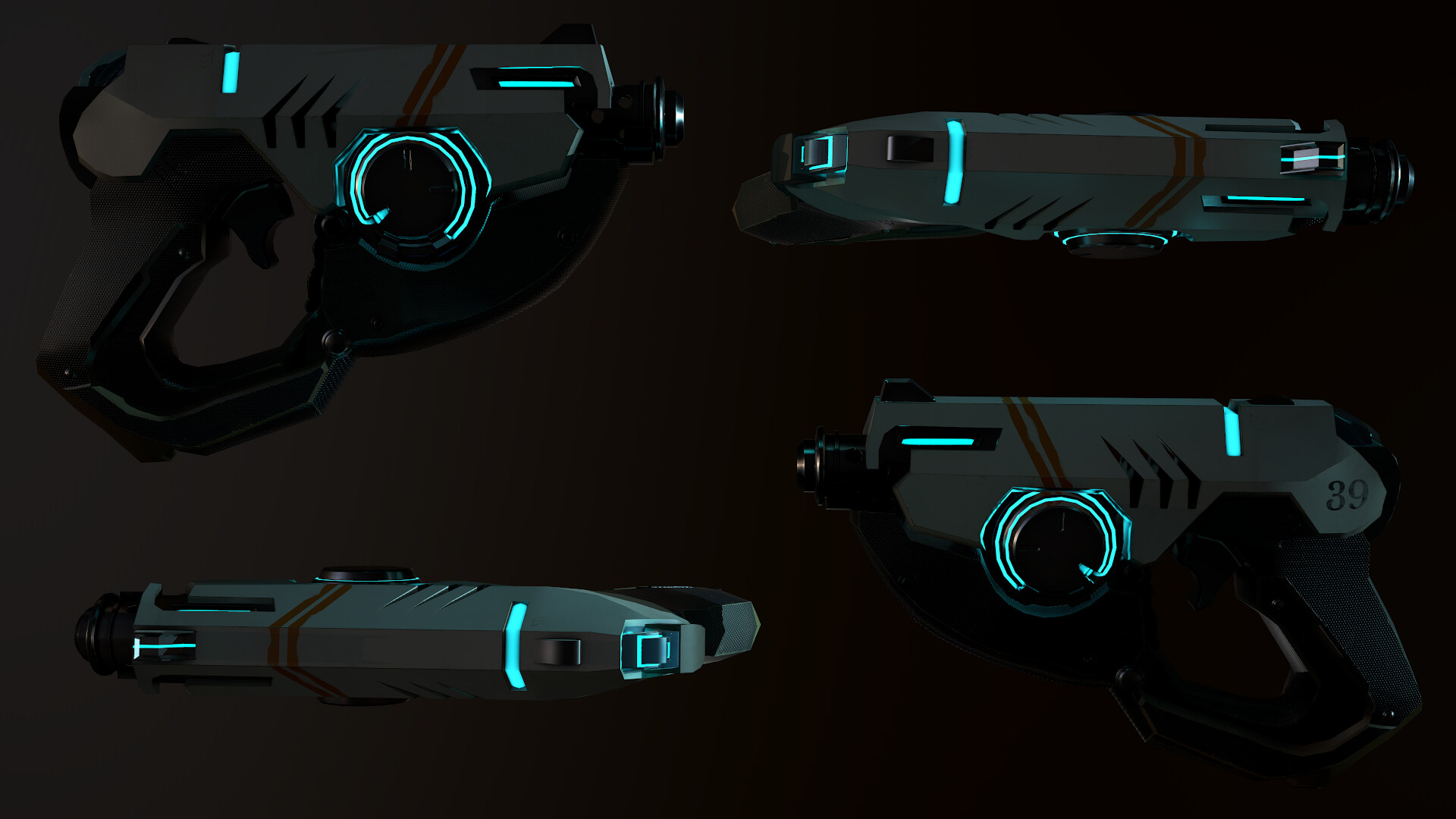 Jake Benjamin De La Terre - Overwatch Fan Art - Tracer's Pistols