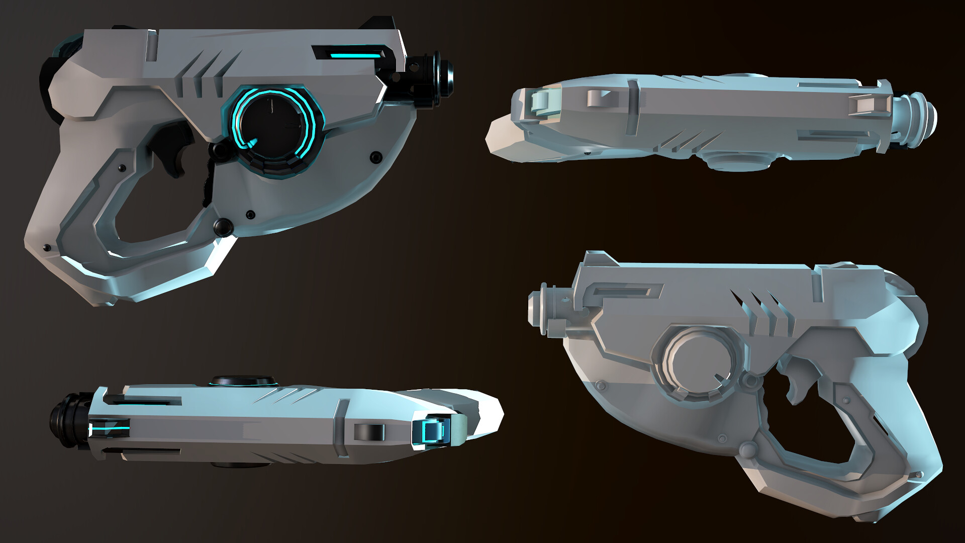 Jake Benjamin De La Terre - Overwatch Fan Art - Tracer's Pistols