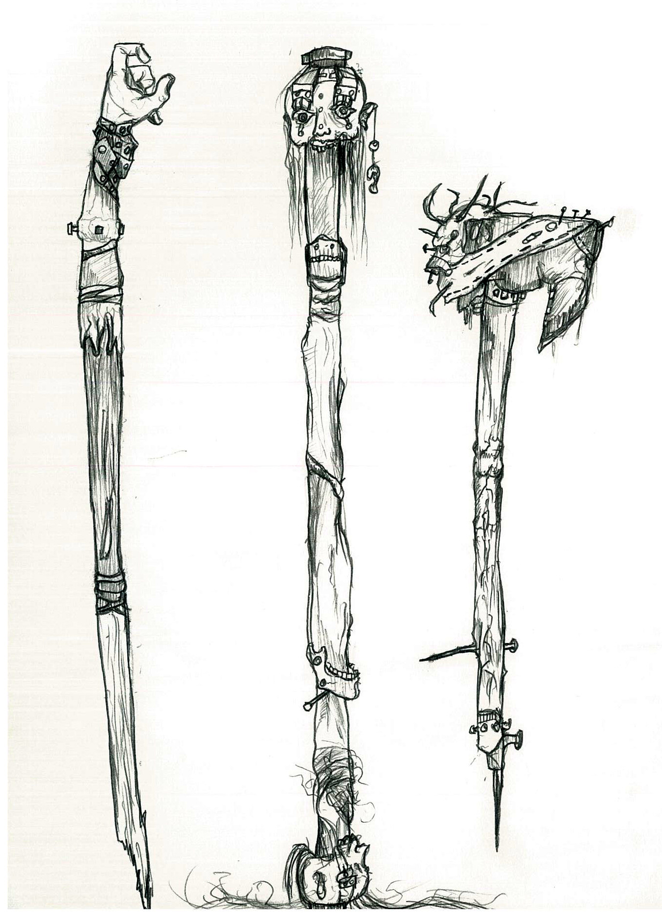 ArtStation - Weapons Drafts