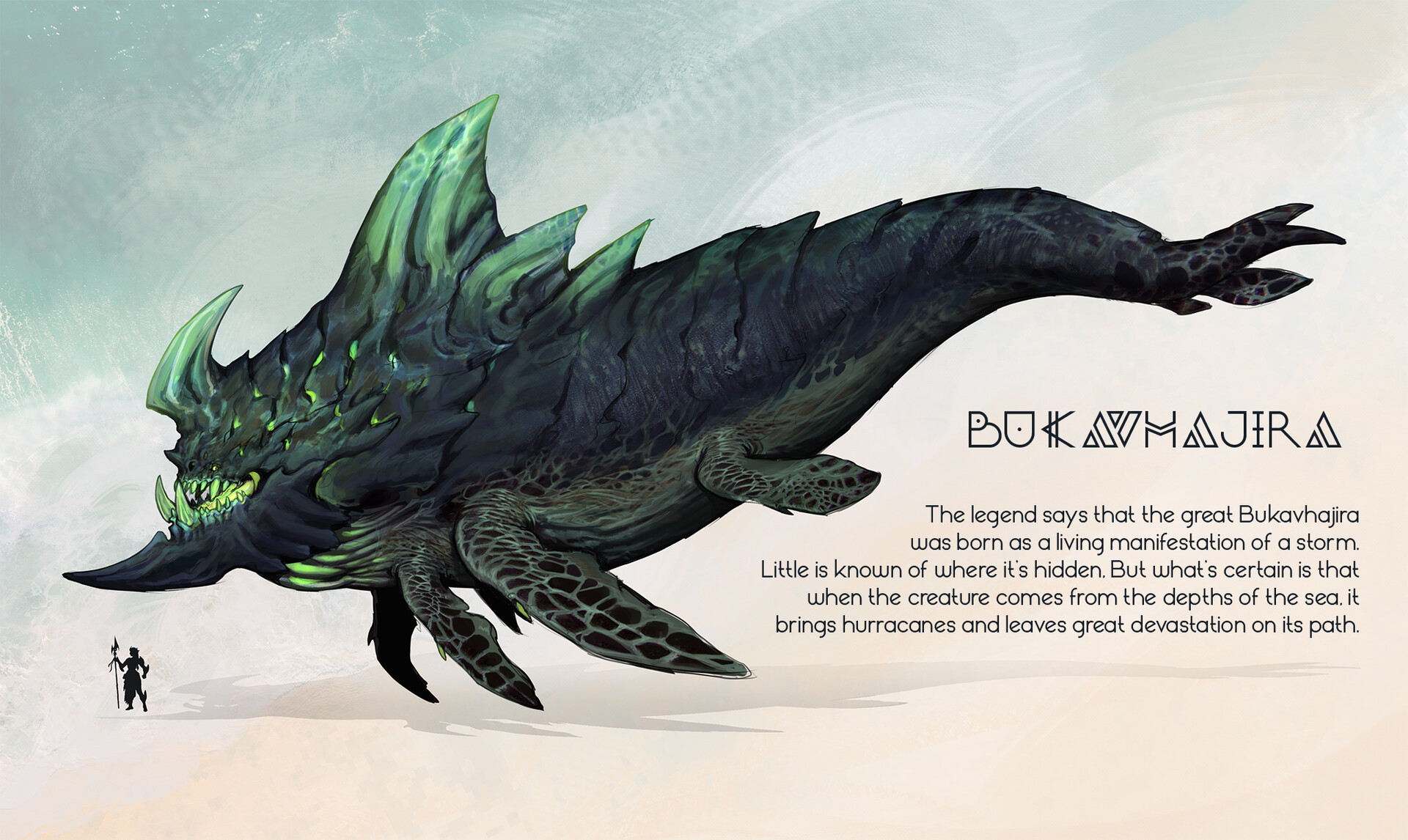 ArtStation - Creature design: Bukhavajira