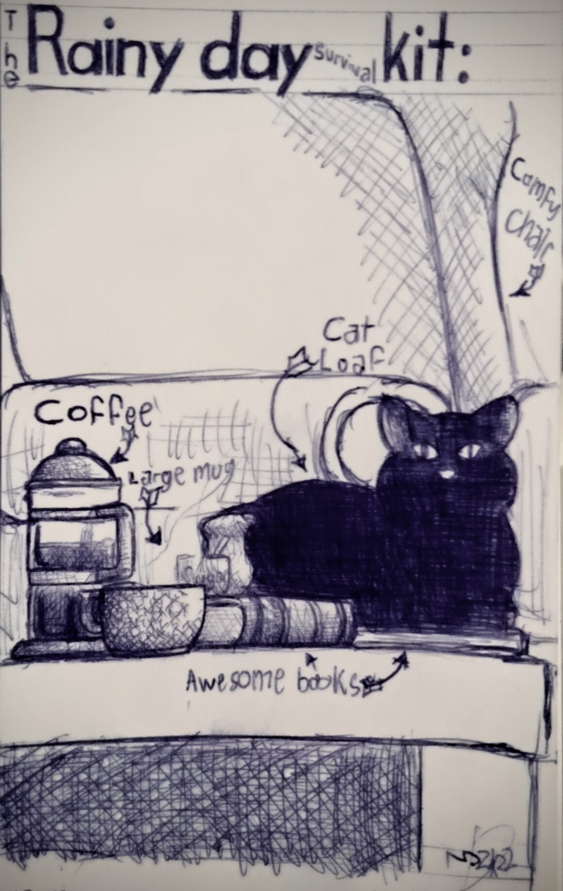 ArtStation - The rainy day survival kit