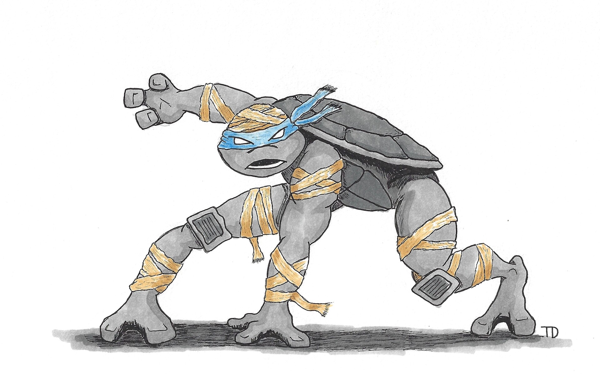 ArtStation - Teenage Monster Ninja Turtles