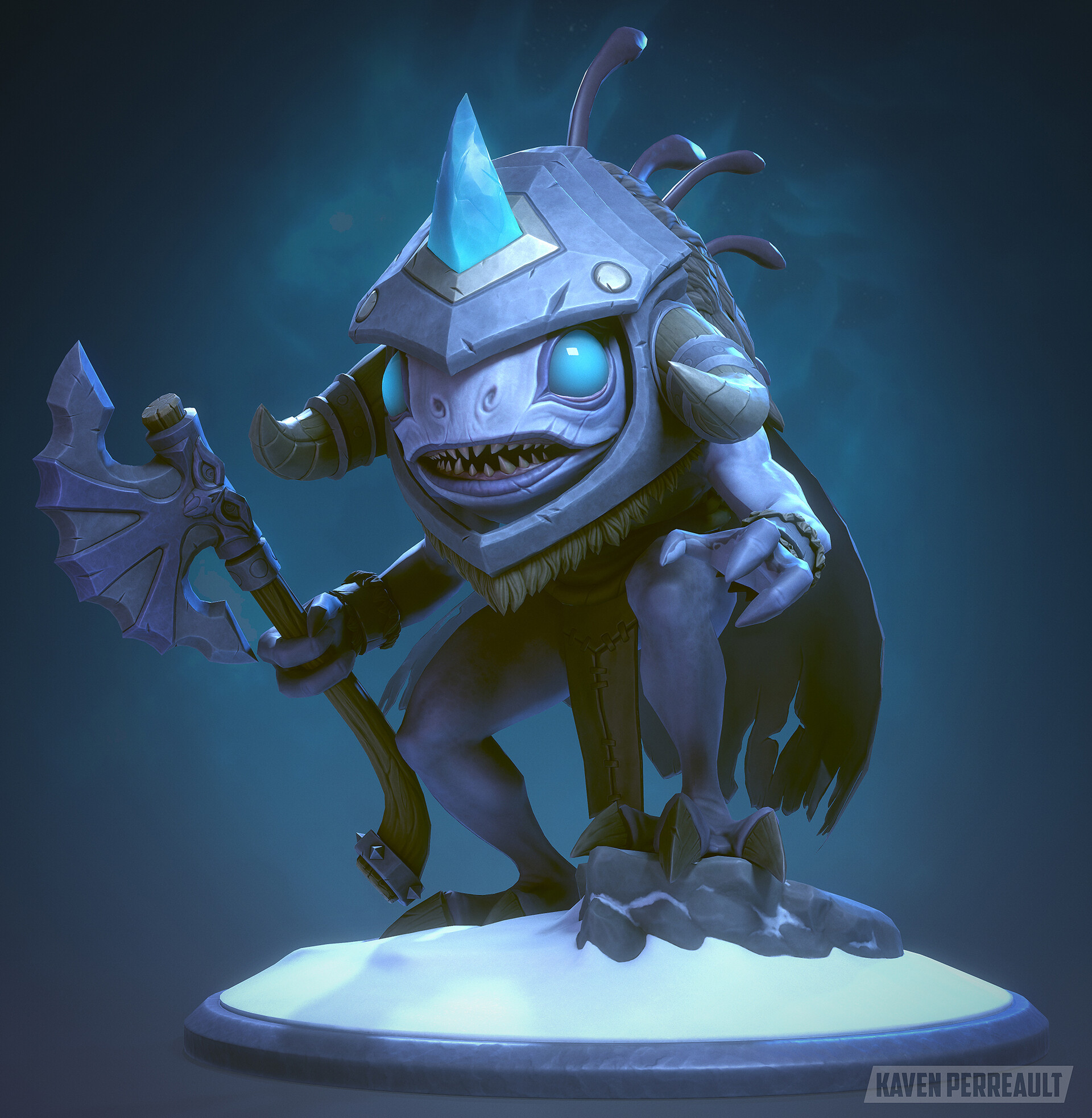 Kaven Perreault - Dreadscale Murloc