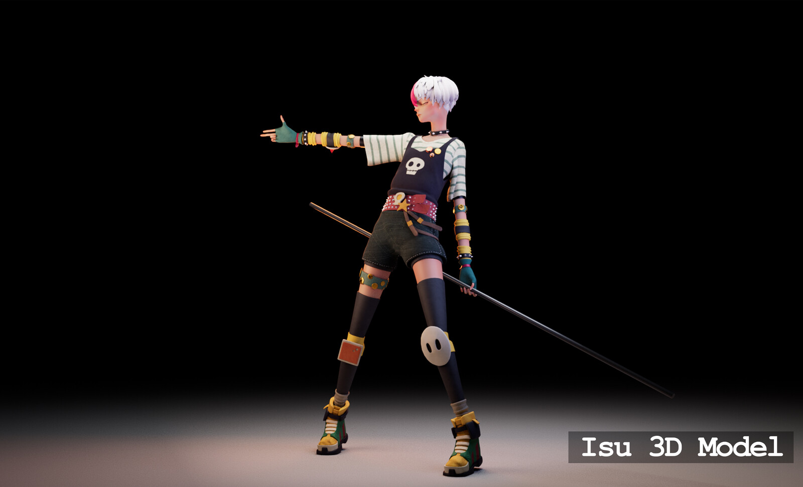 Armando Dávila - Isu / Run! / Character 3D Model