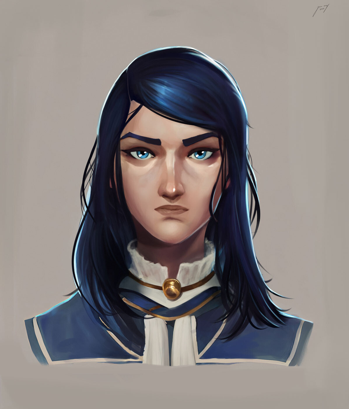 ArtStation - Caytlin portrait