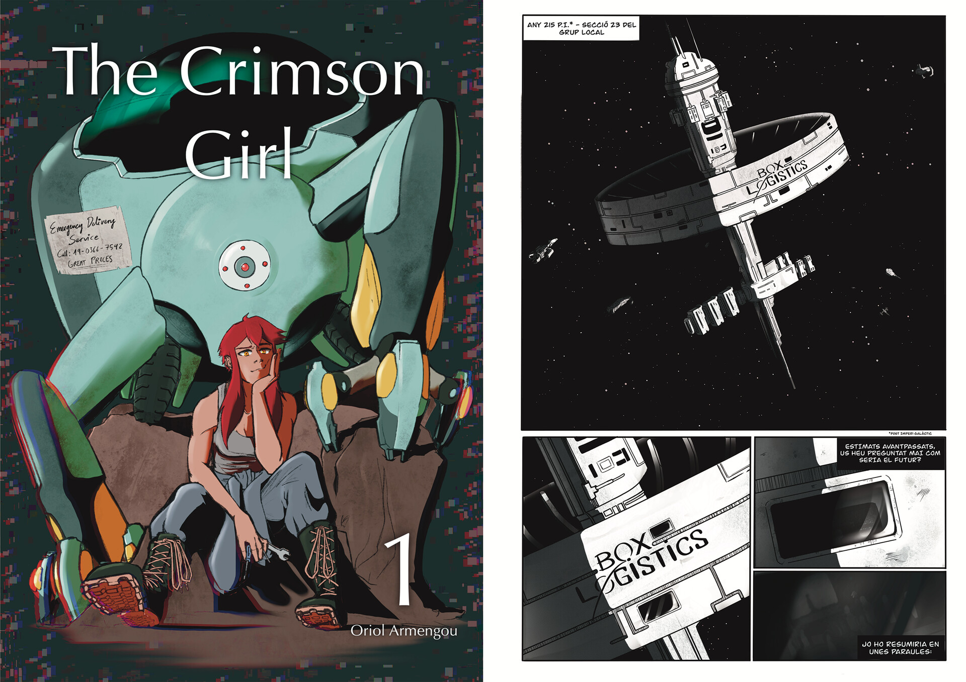 ArtStation - Crimson Girl