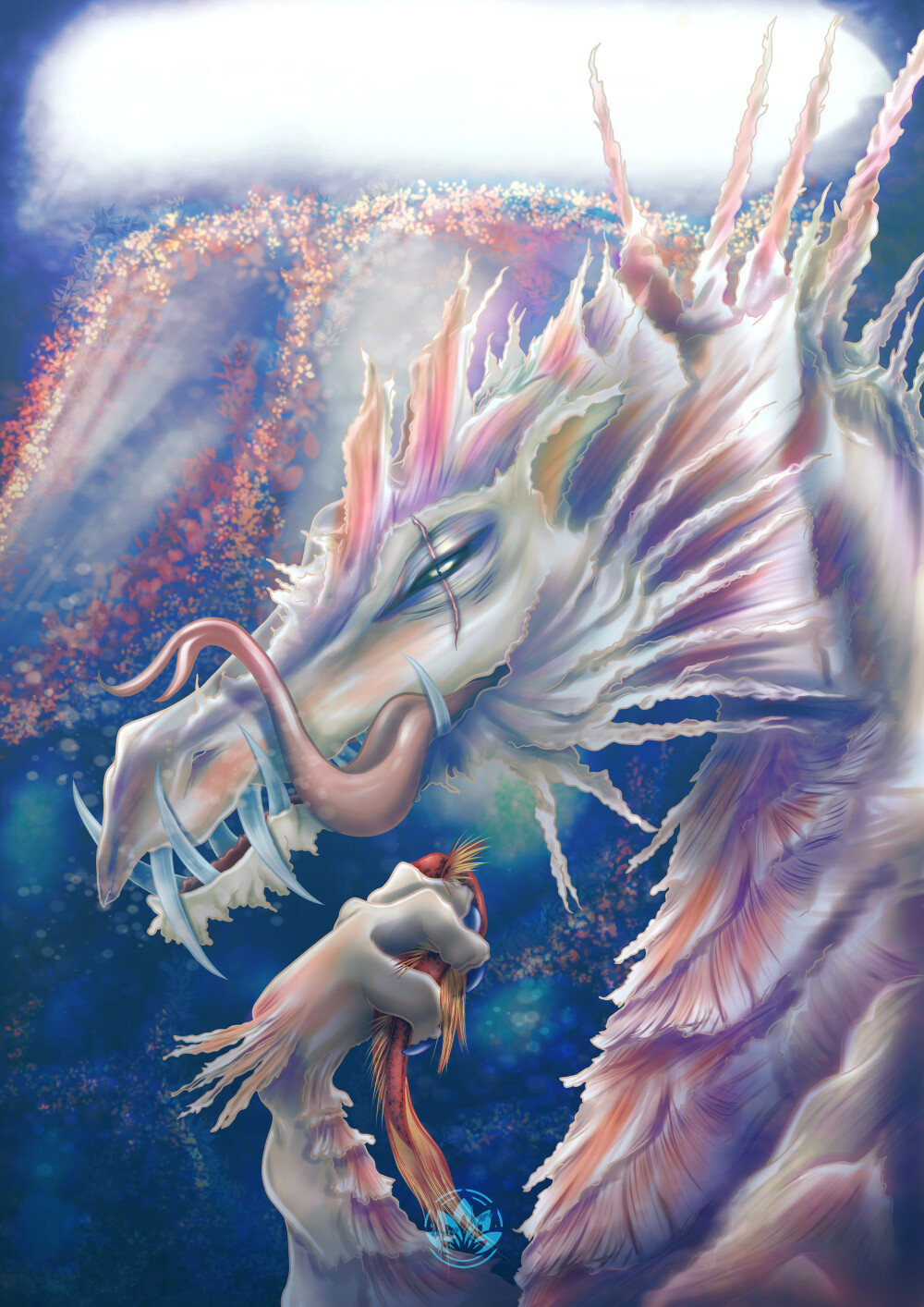 ArtStation - Dragon corail