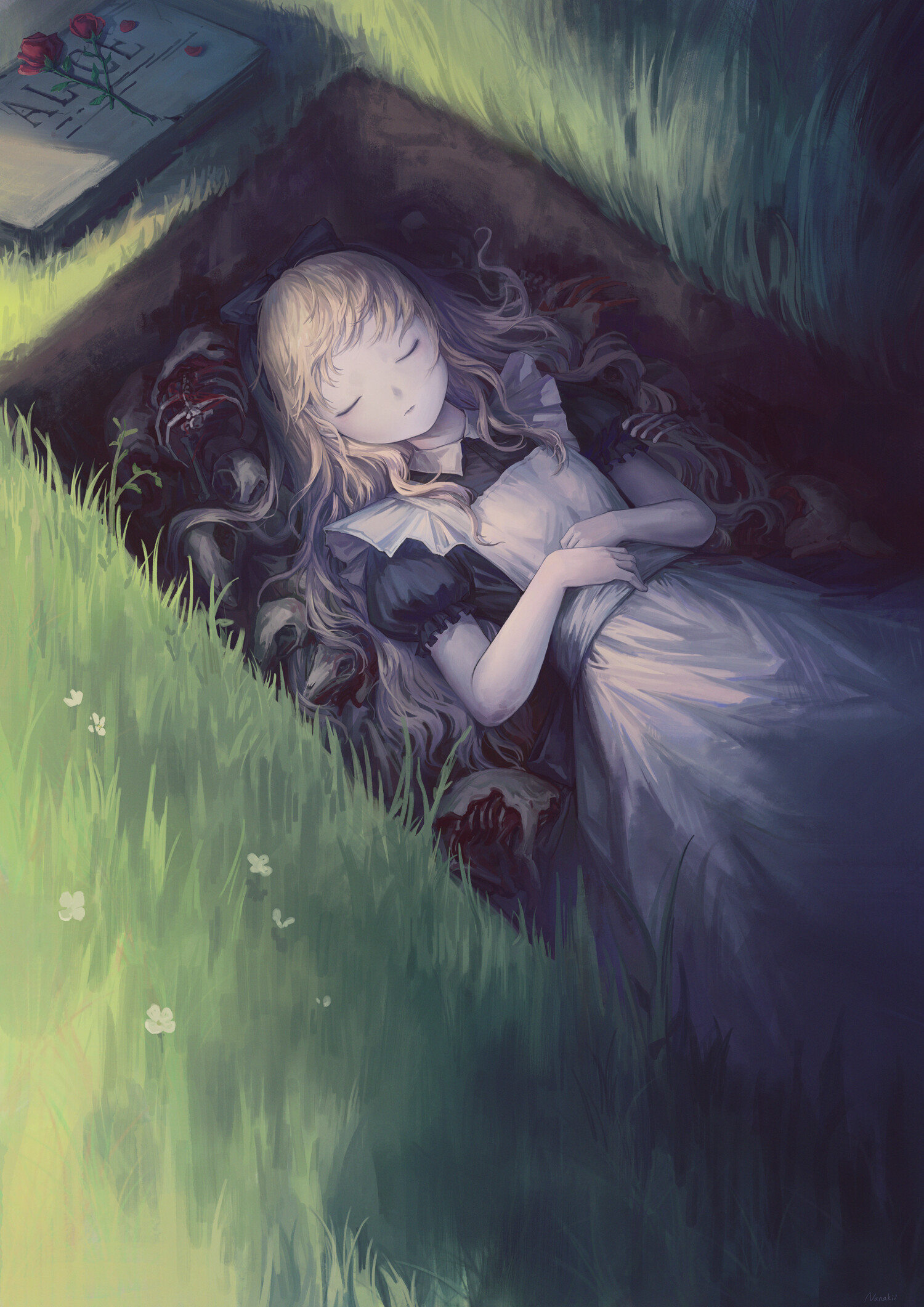 ArtStation - Alice and rabbit hole