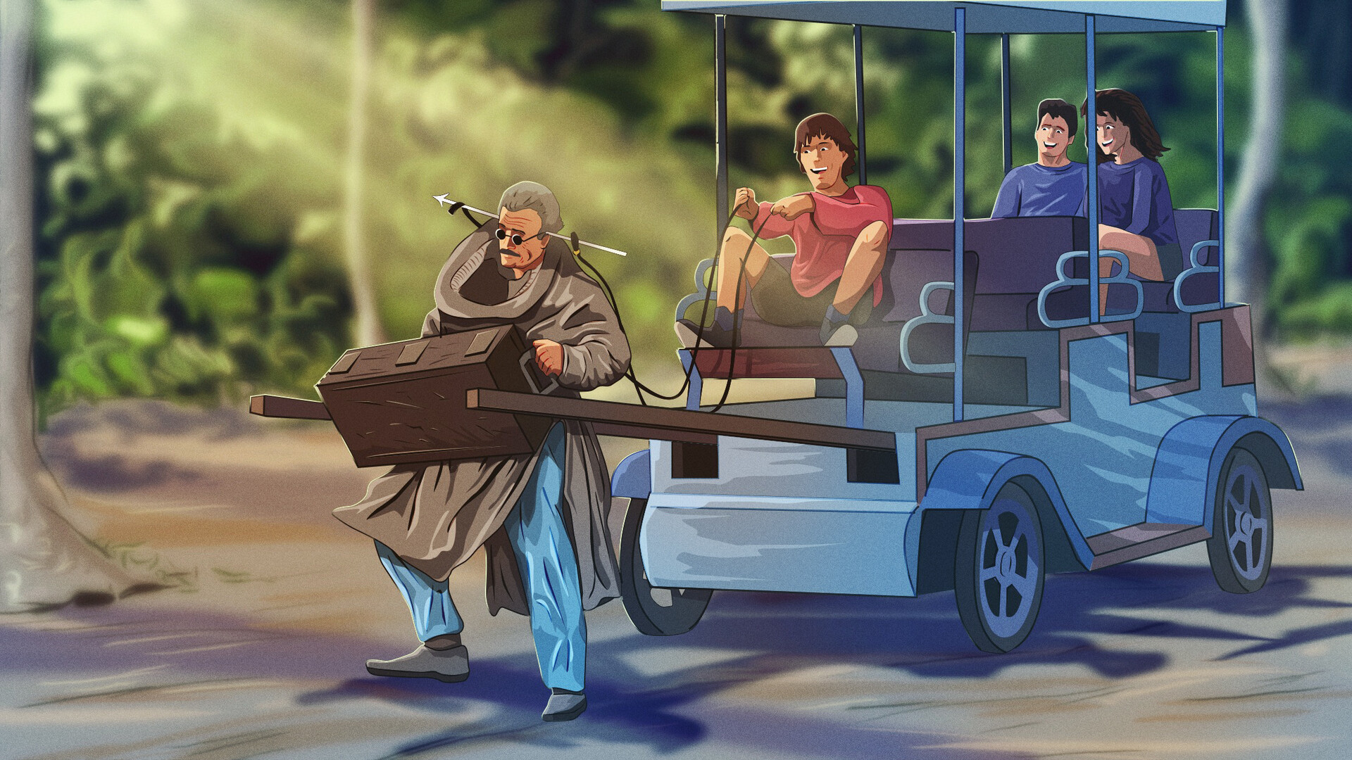 ArtStation - Weekend at Bernie's