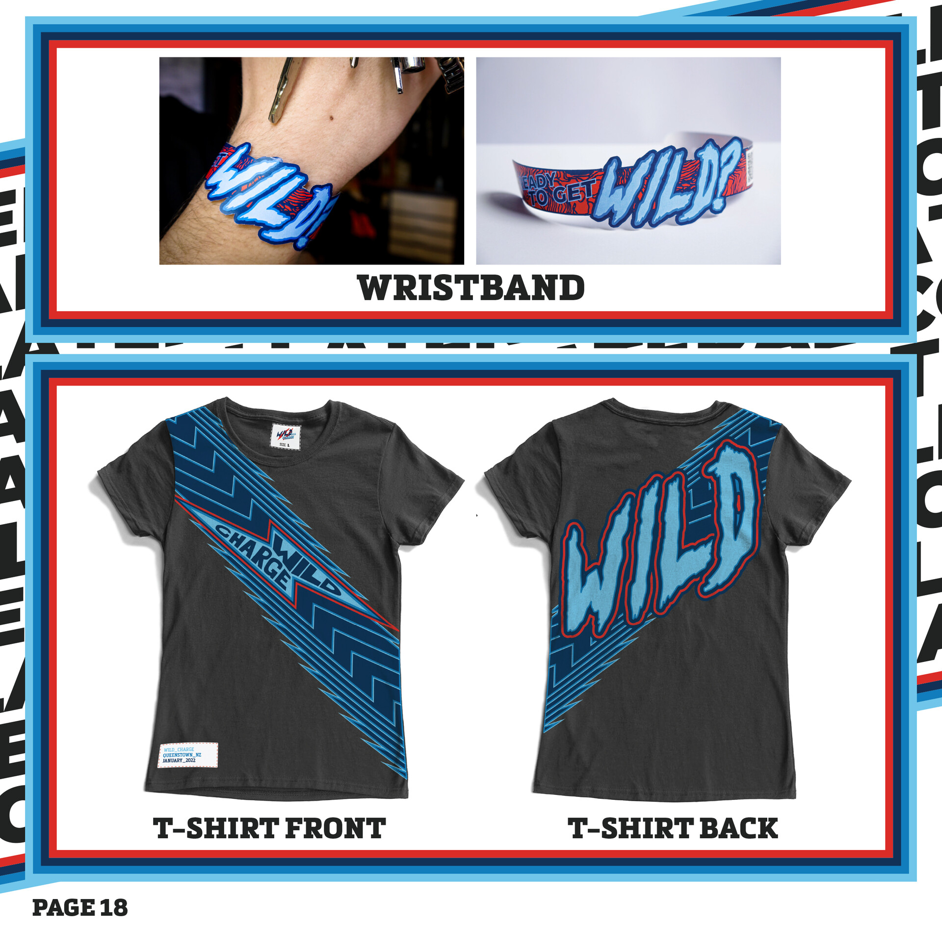 Kuba Szewczyk - Wild Charge - Festival Branding Concepts