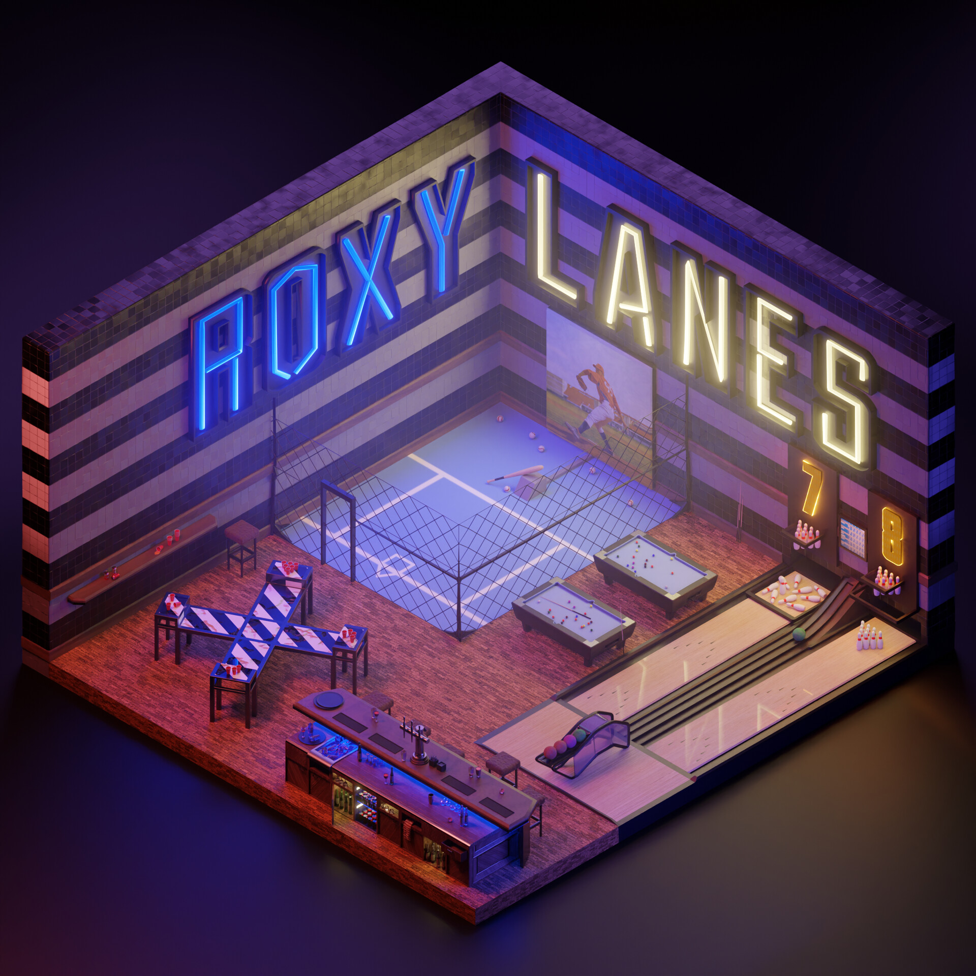 ArtStation - Roxy Lanes