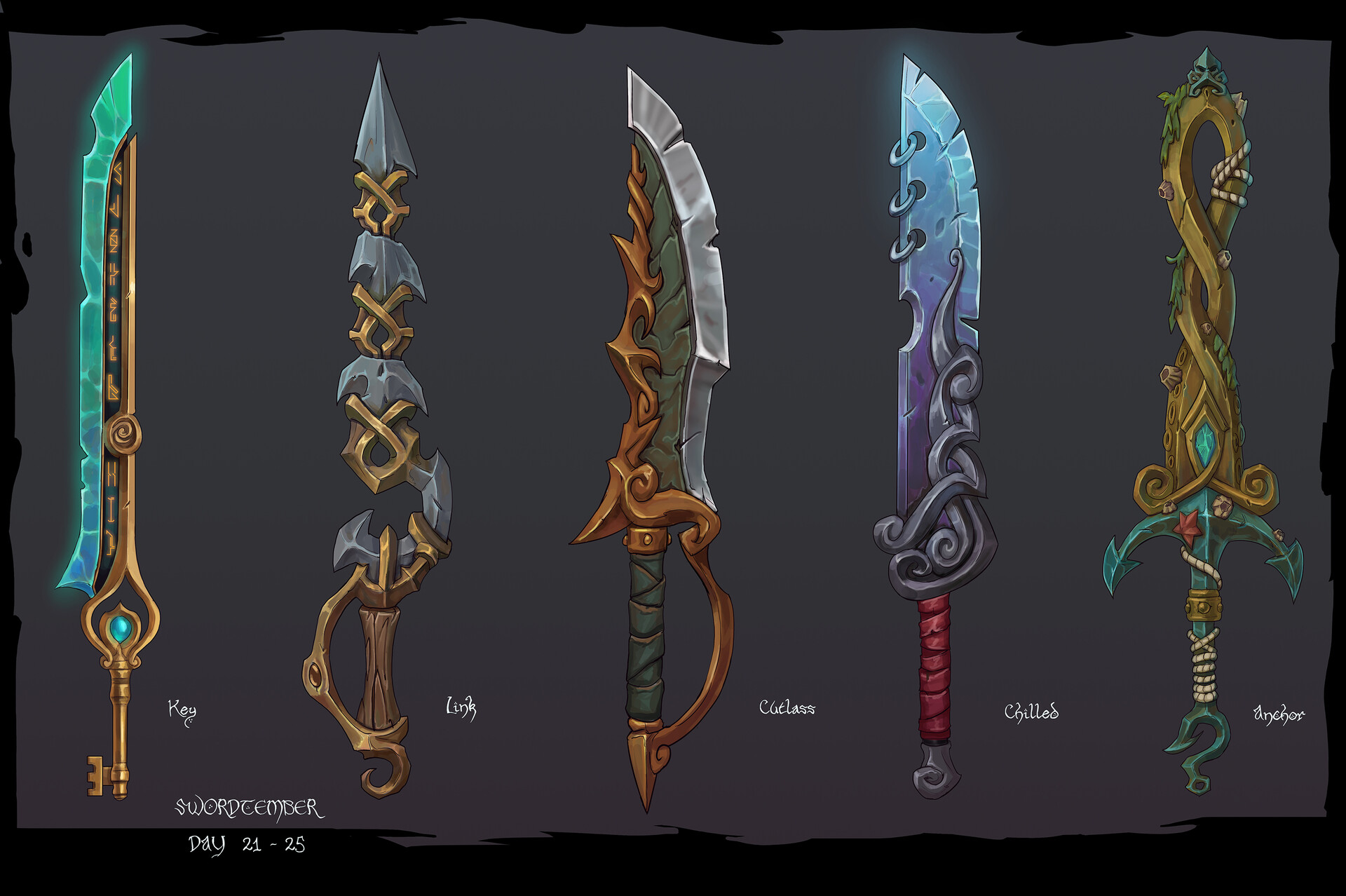 ArtStation - Swordtember 21-25