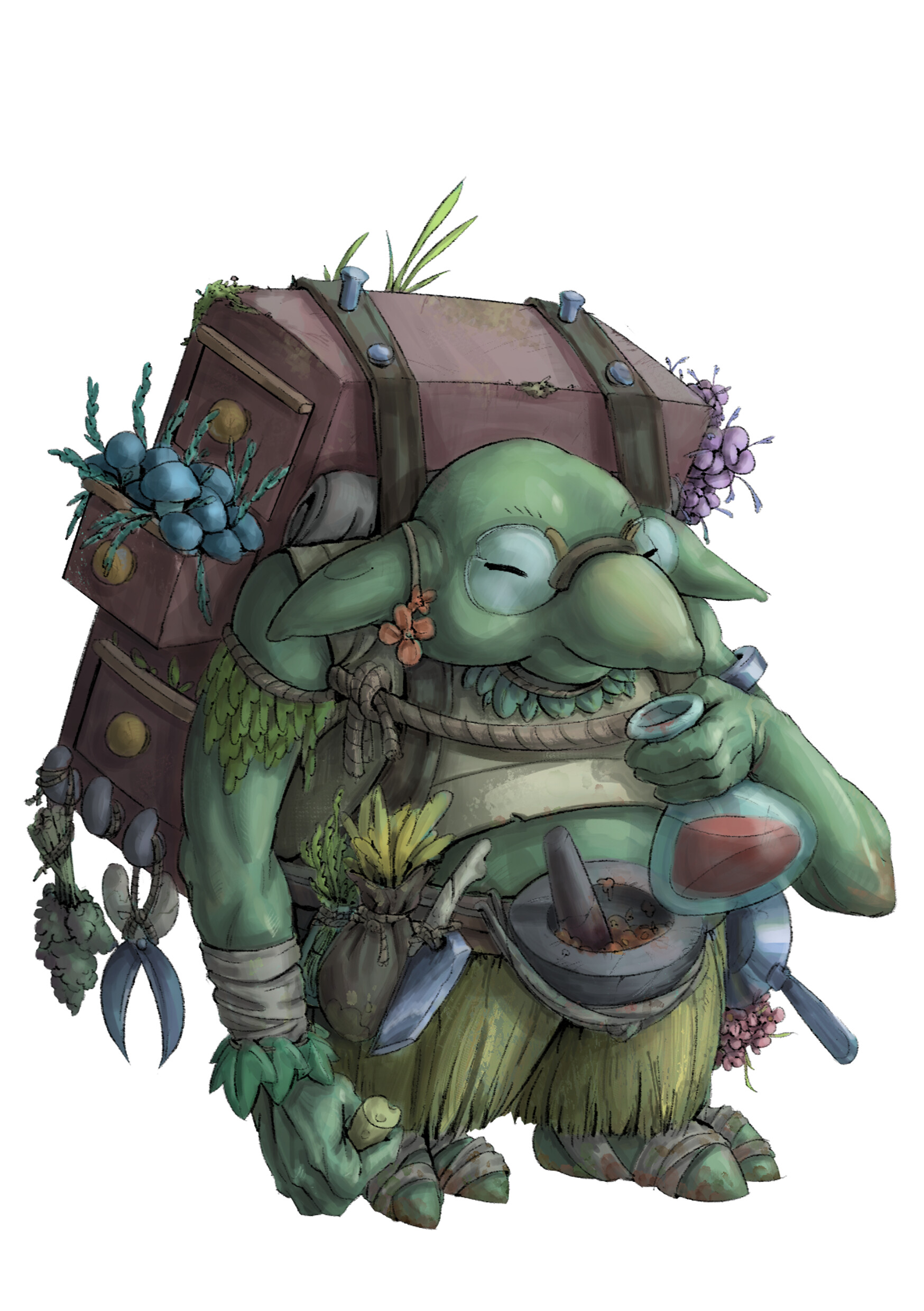 ArtStation - Goblin Herbologist