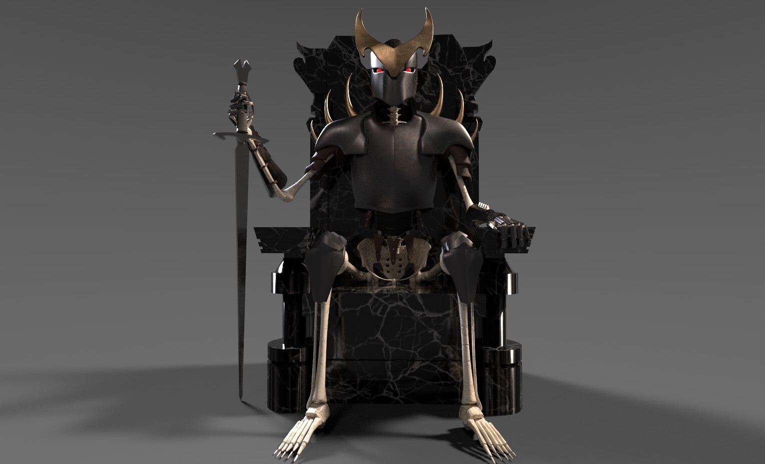 ArtStation - Skeleton King