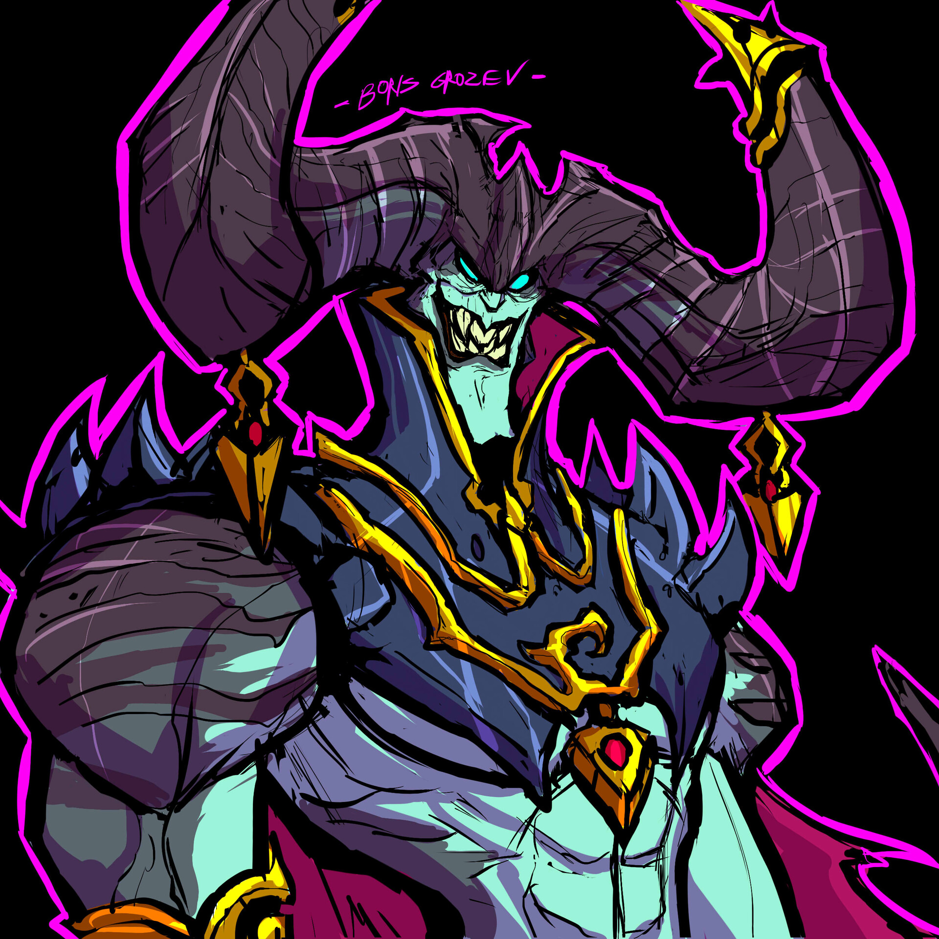 ArtStation - MOLOCH(DARKSIDERS)