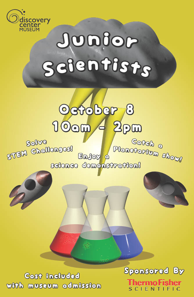 ArtStation - Junior Scientists Event Poster