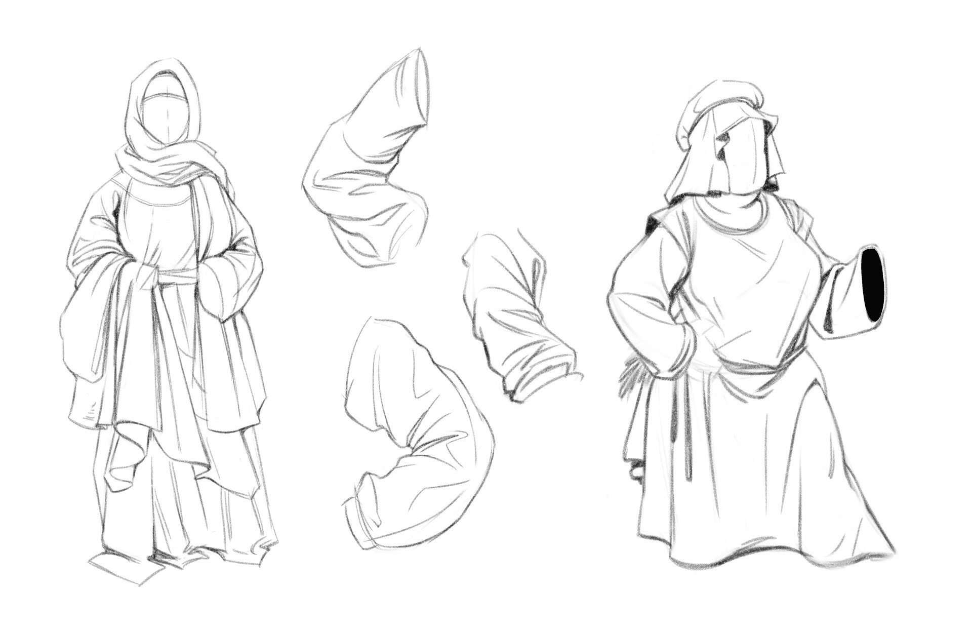 ArtStation - Drawing Cloth