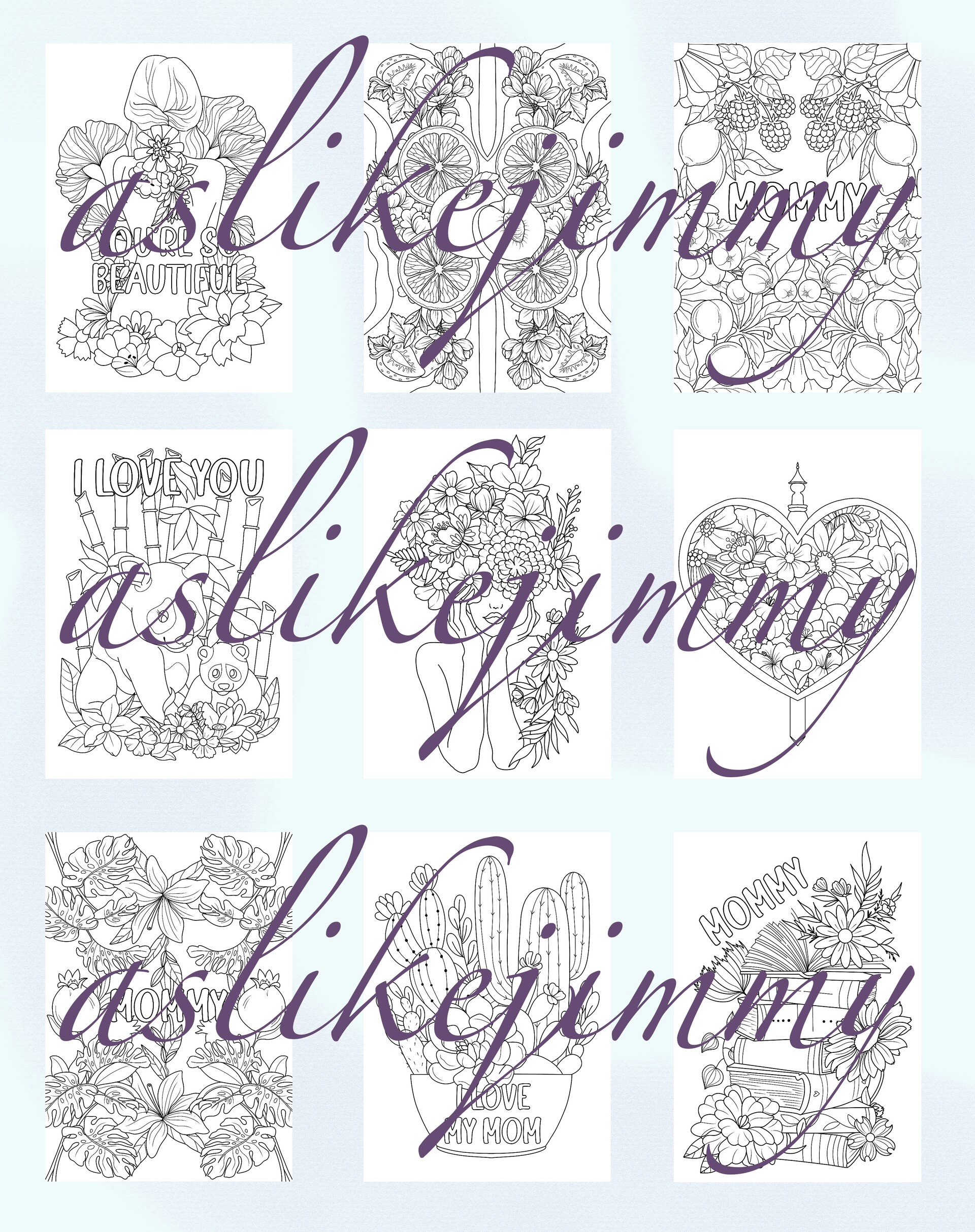 ArtStation - Coloring pages for order