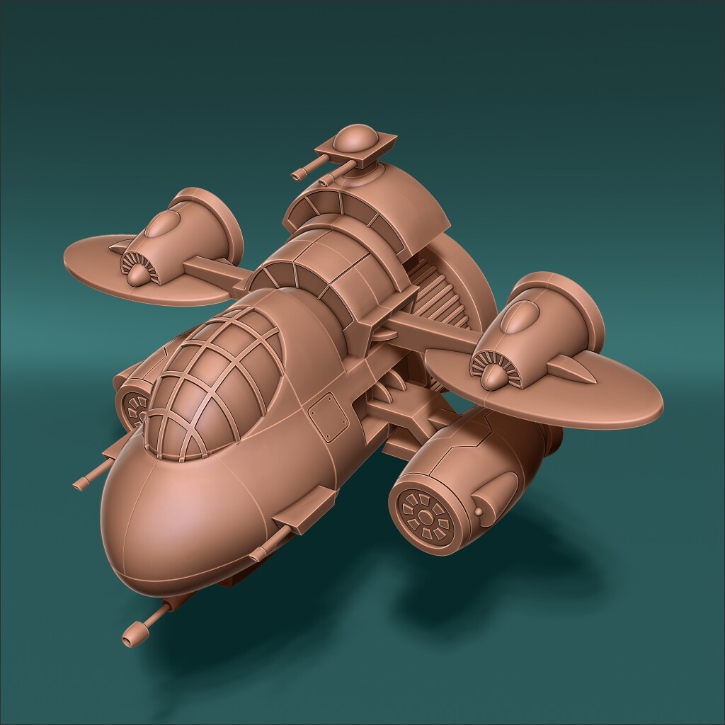 ArtStation - Hard surface sculpting