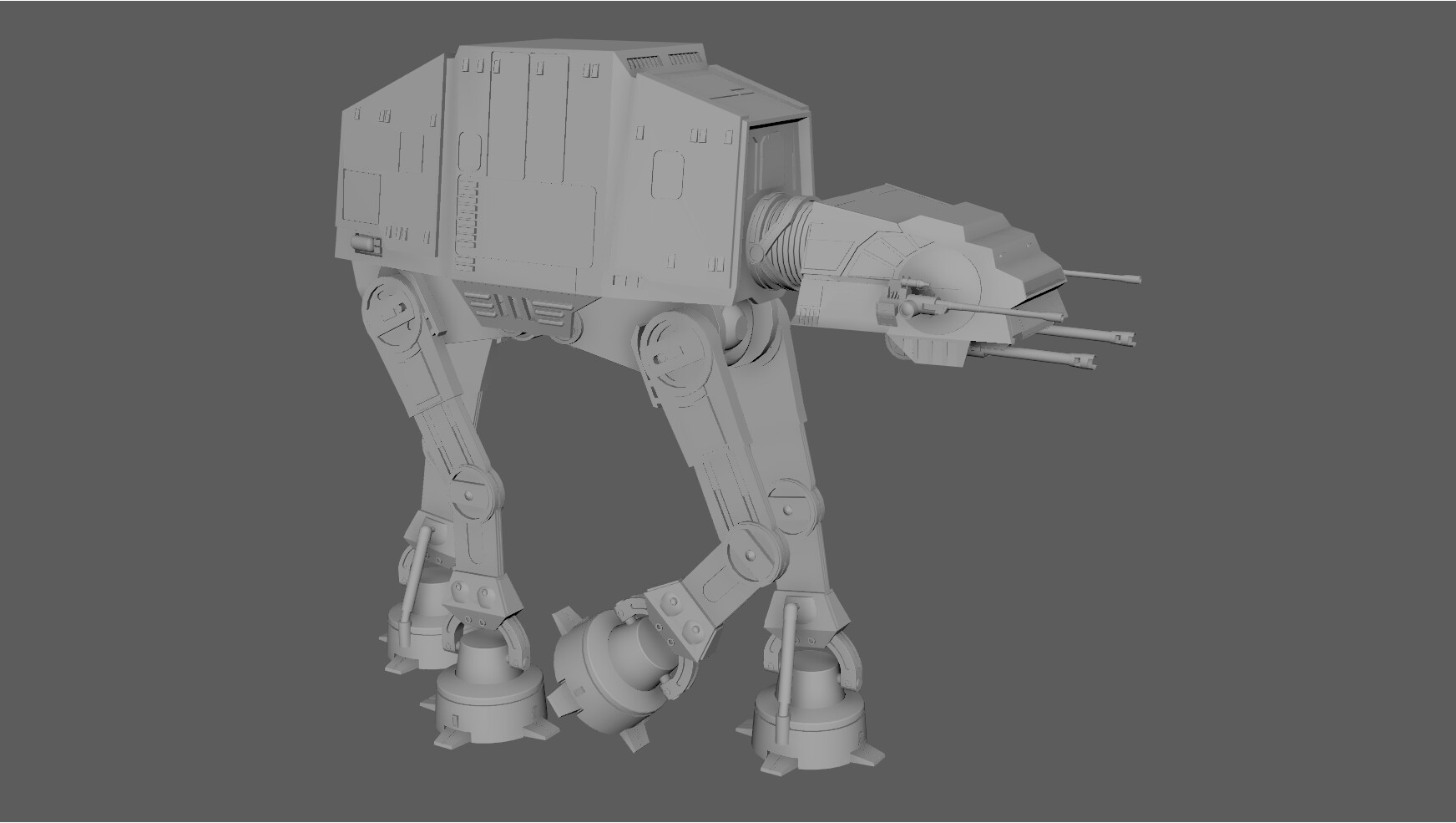 Toby Crome - Star Wars Battle of Hoth 3D Environment