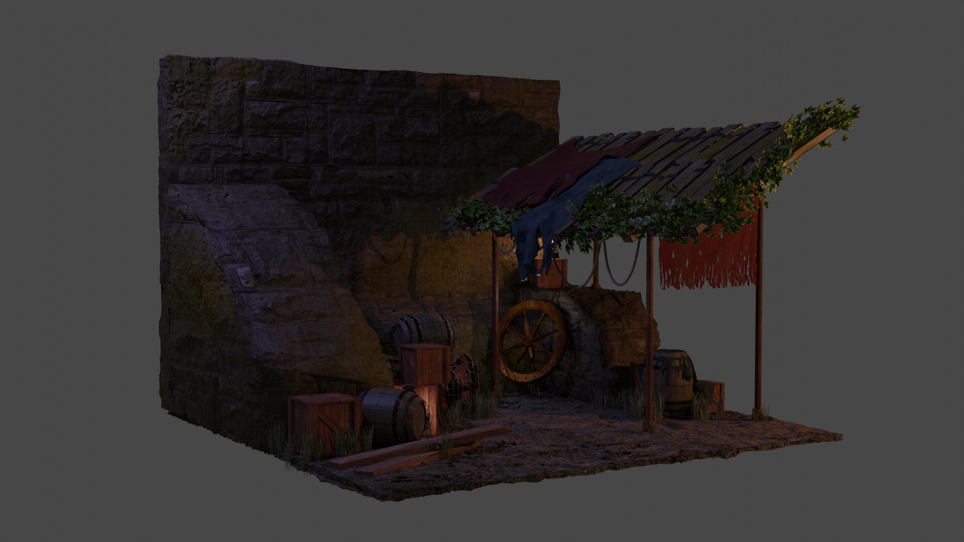 ArtStation - Small Blender Scene