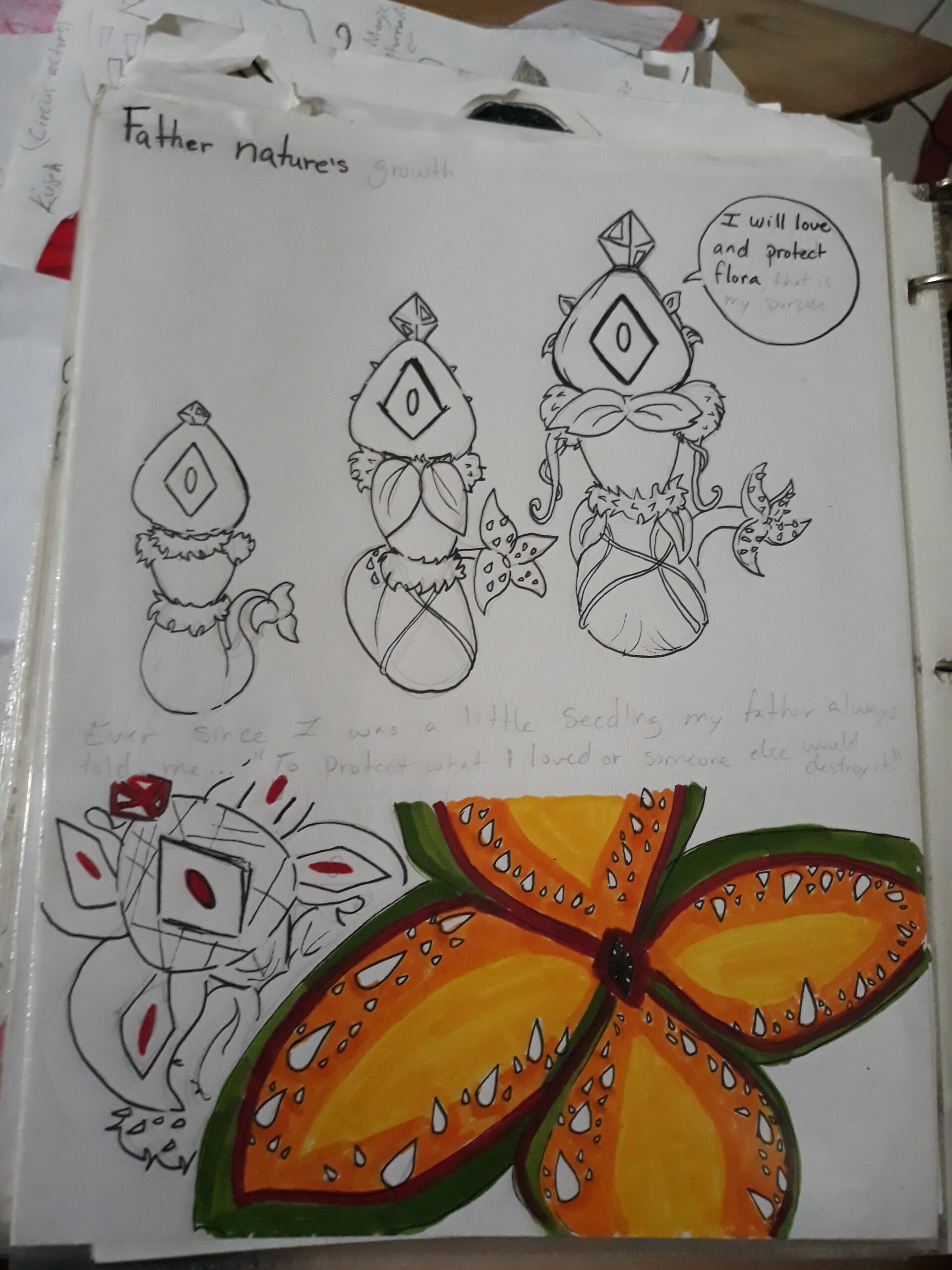 ArtStation - father nature stages