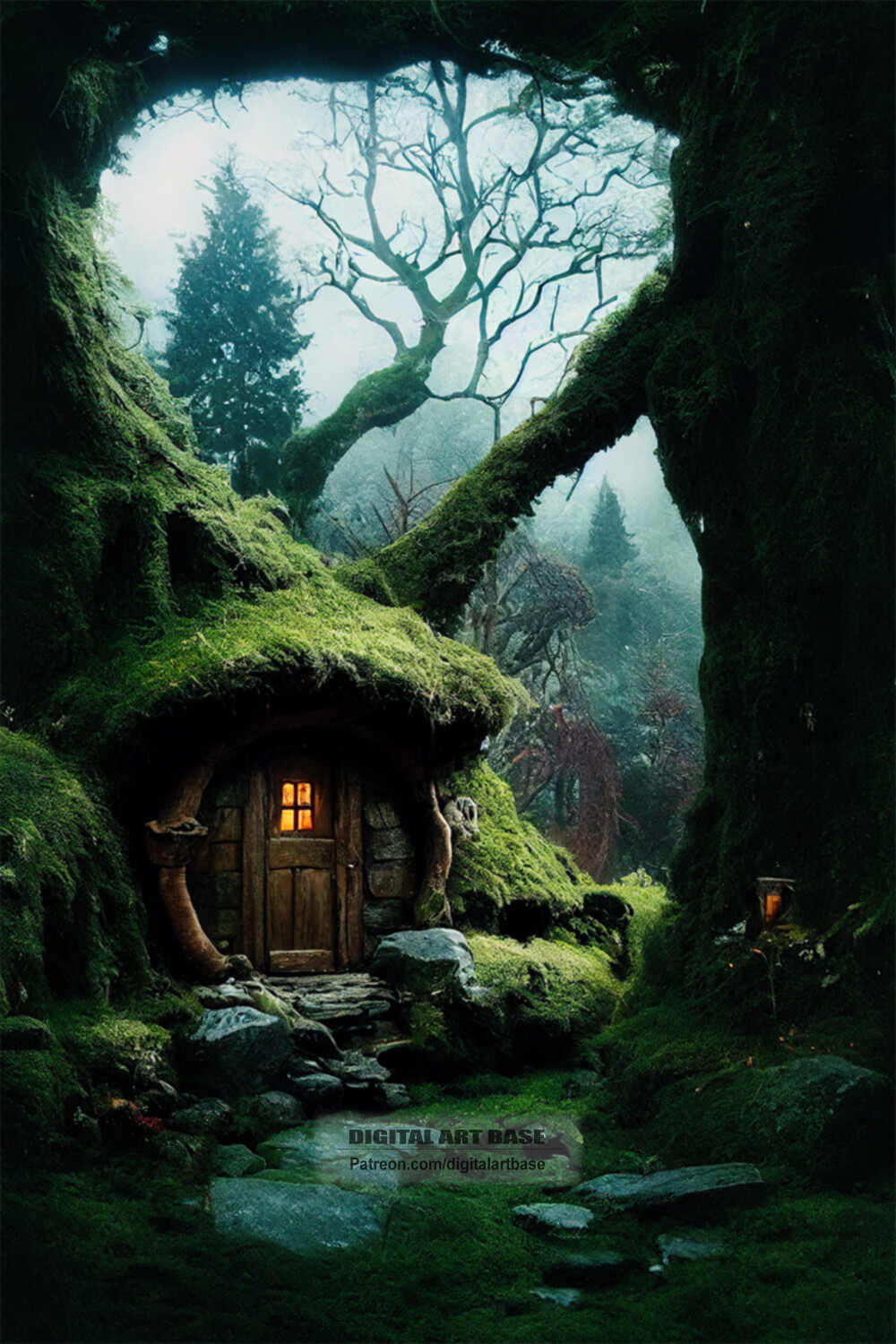 ArtStation - Hobbit's House