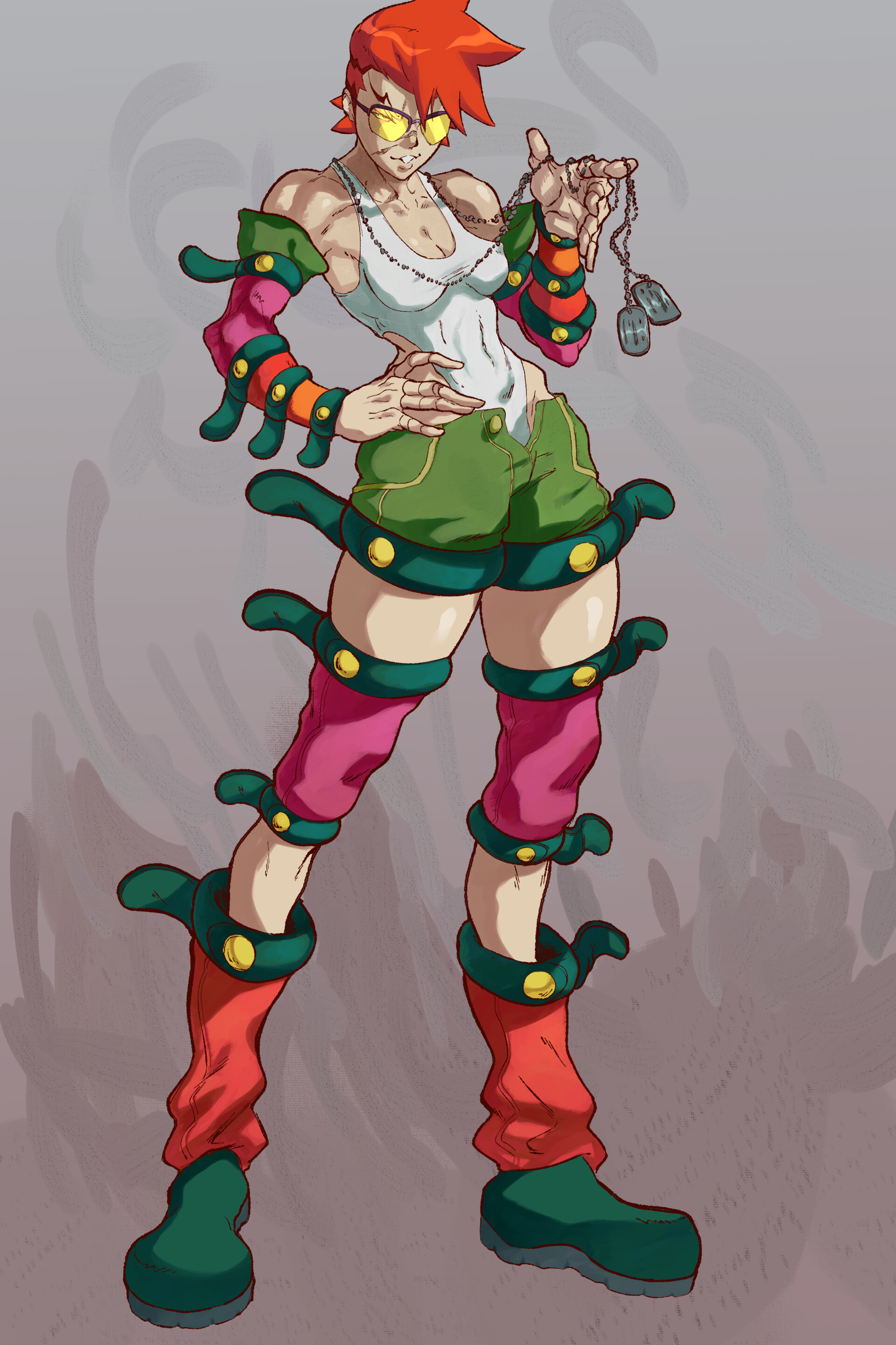 ArtStation - Military Punk Girl