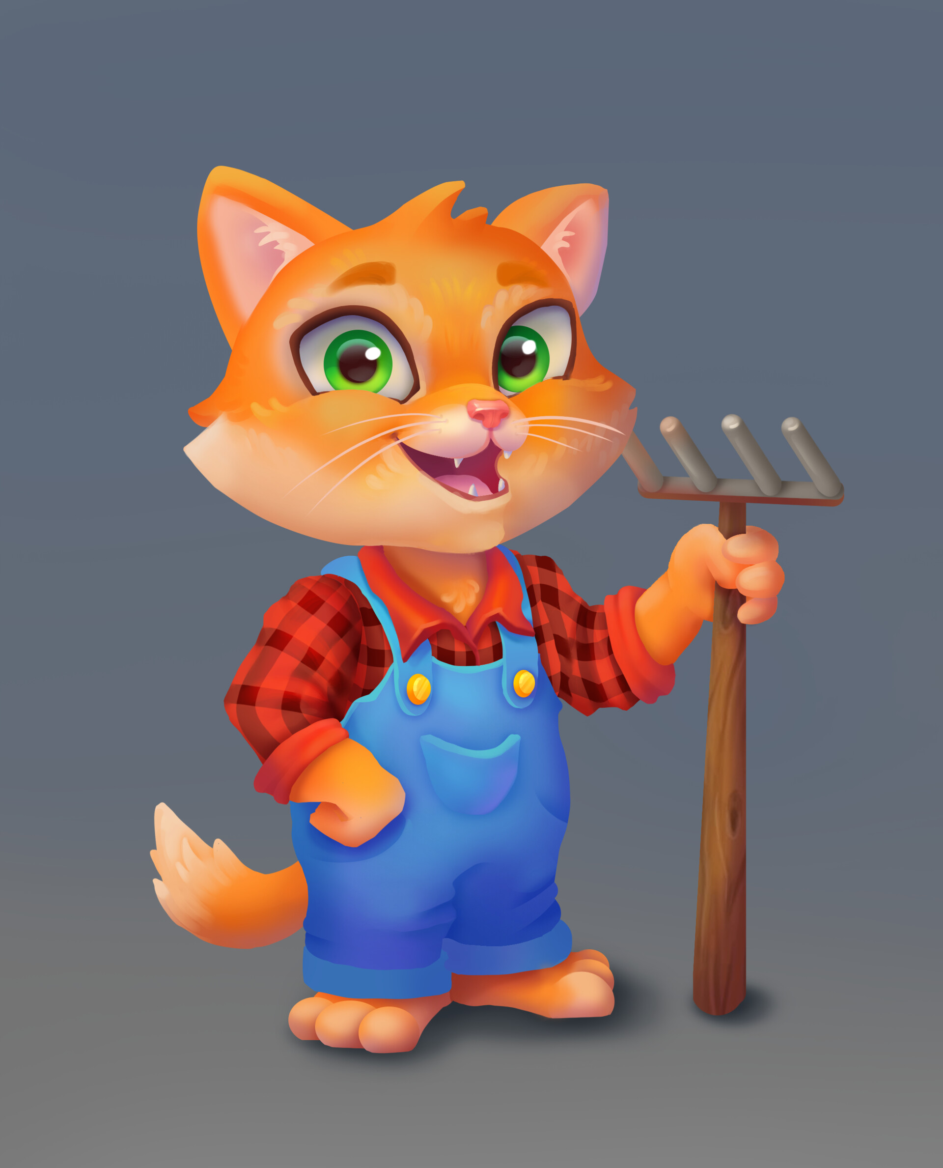 ArtStation - The cat farmer