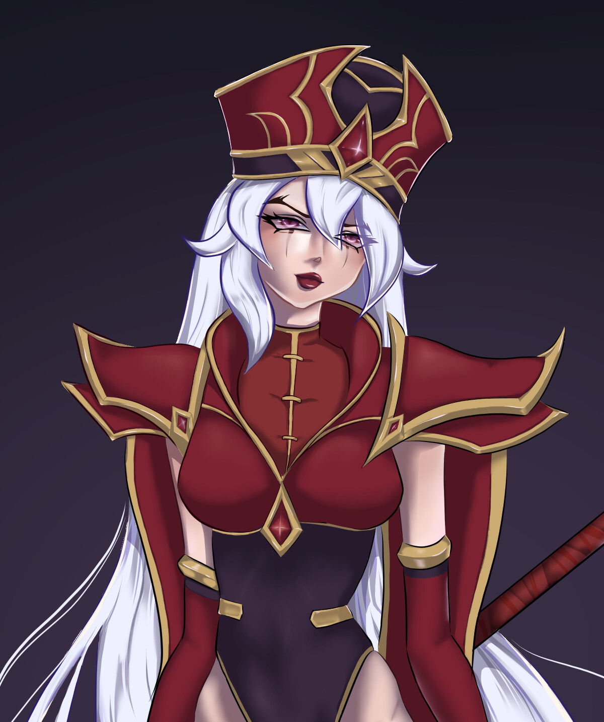 ArtStation - Sally Whitemane fanart