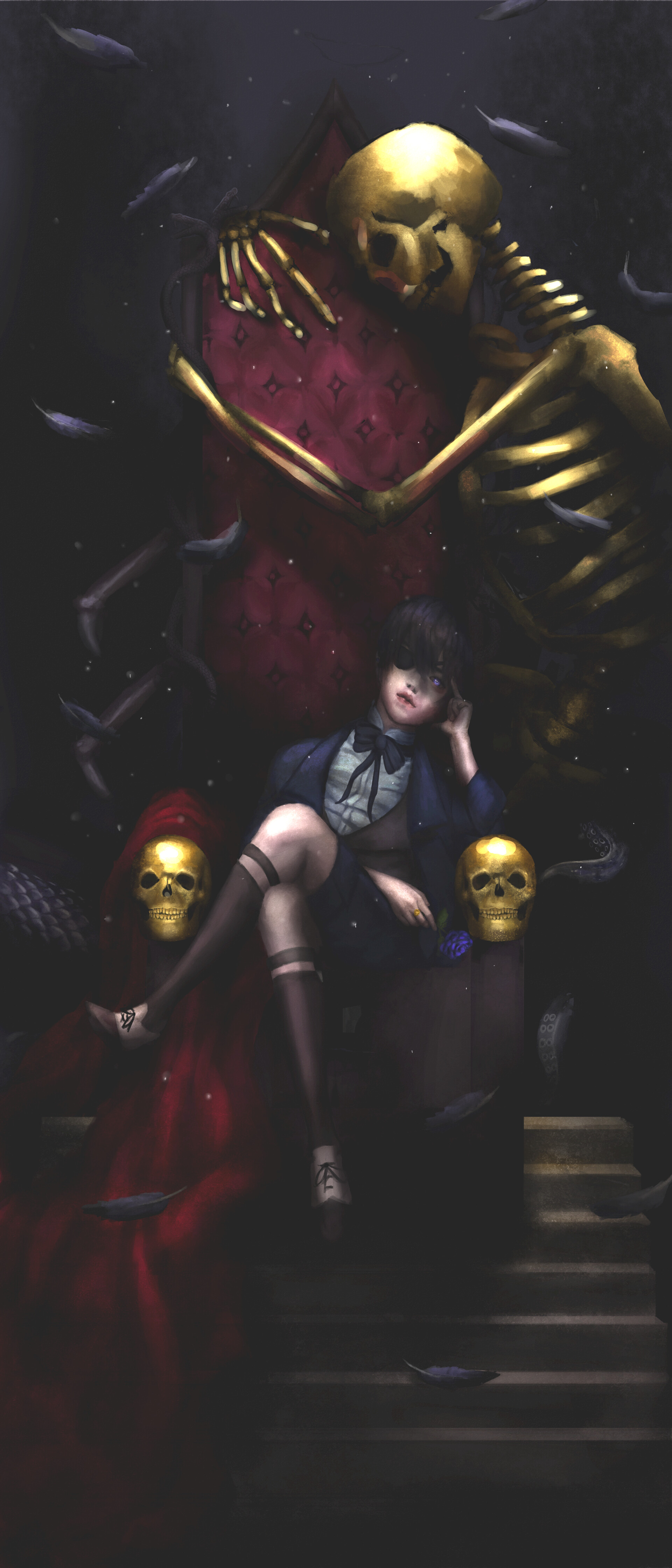 ArtStation - A Throne of Bones