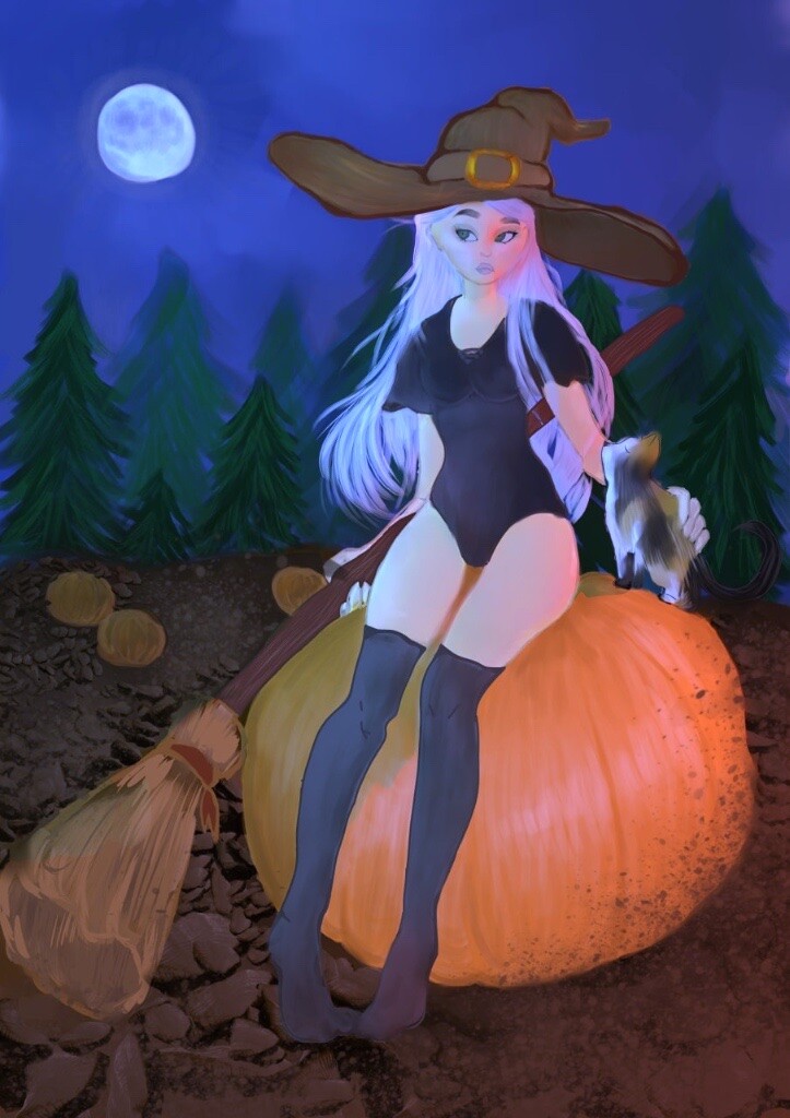 ArtStation - witches night