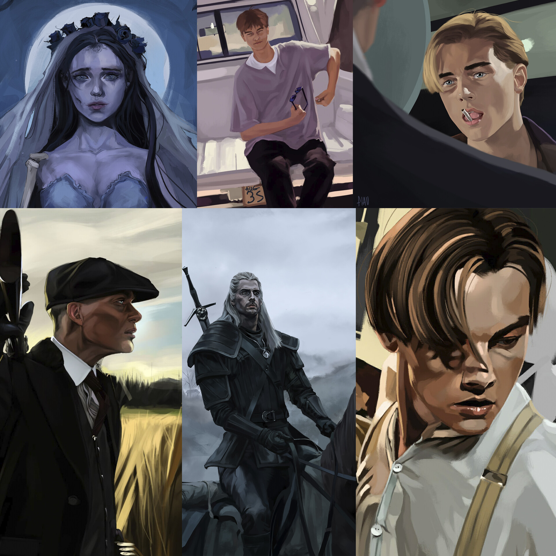 ArtStation - Decided to collect all art FOR ALL TIME from movies/series ...