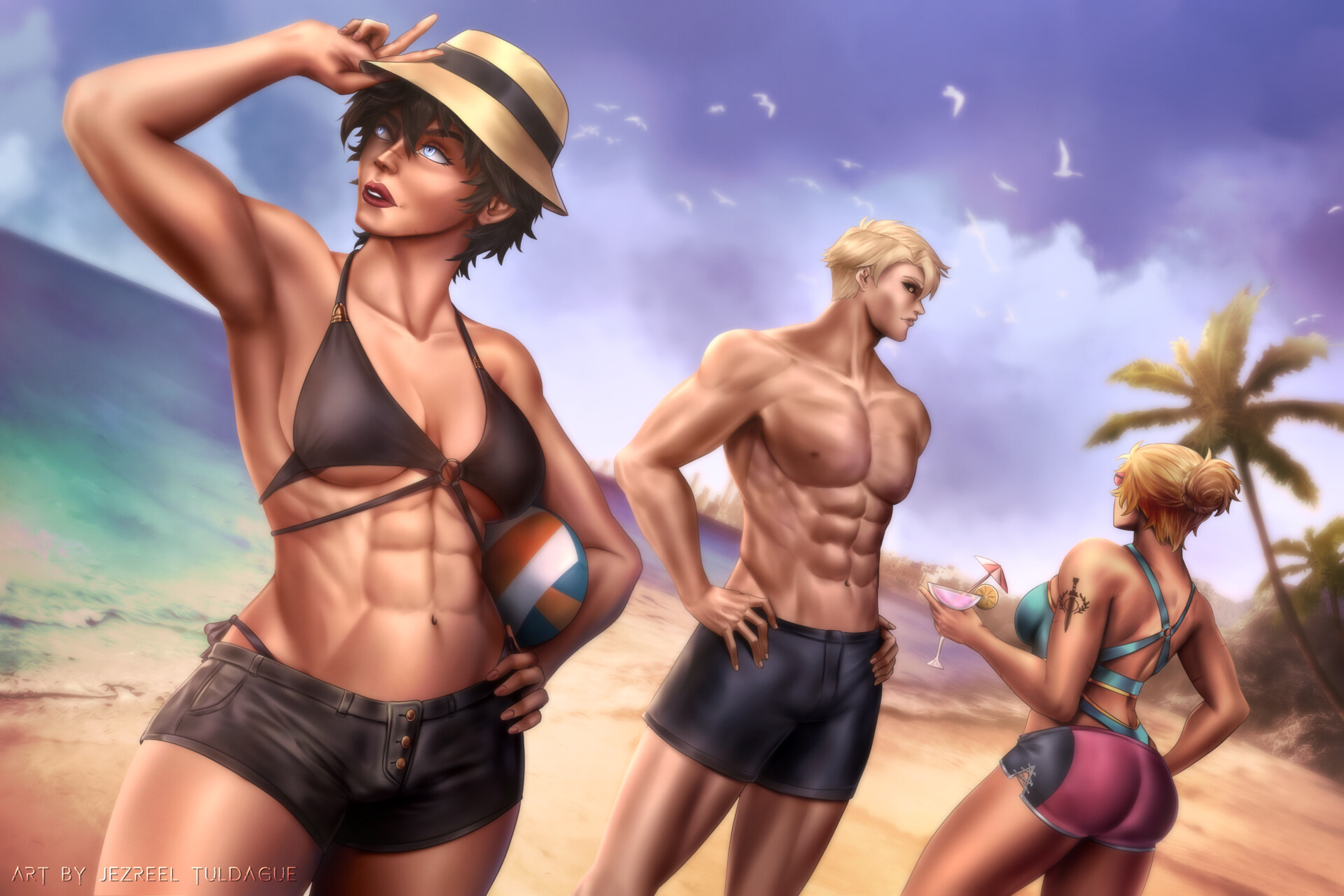 ArtStation - Summertime Downtime