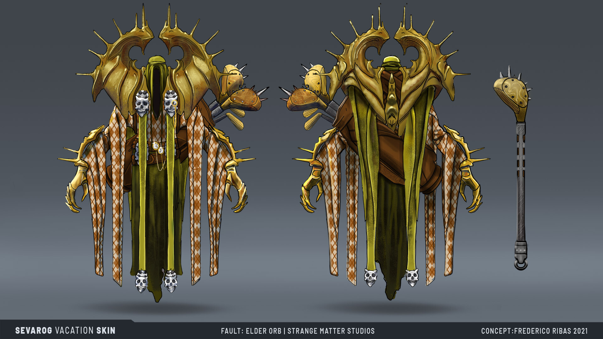 Frederico Ribas - Sevarog Vacation Skin concept